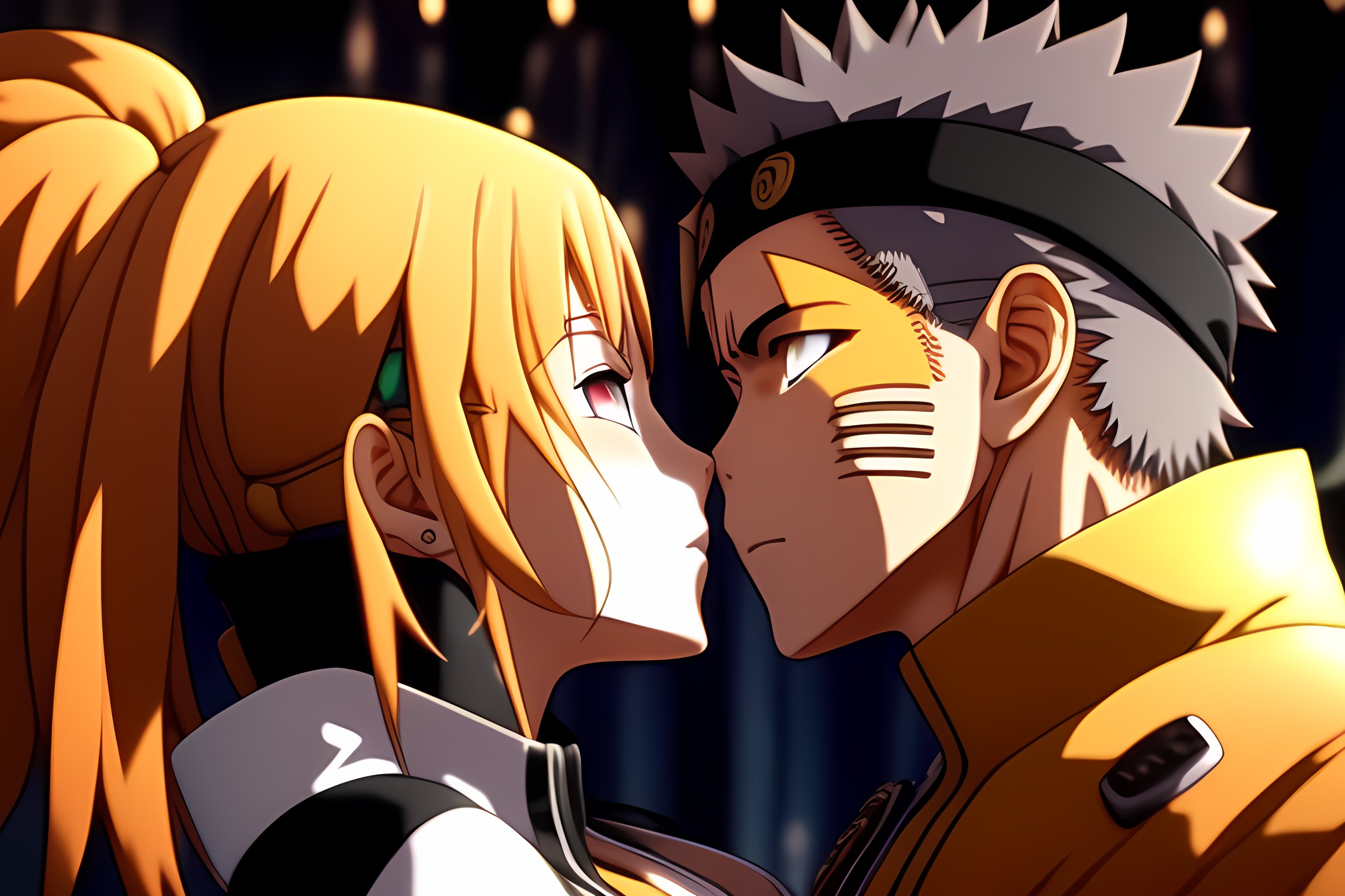 Lexica - Naruto kissing Orochimarus belly