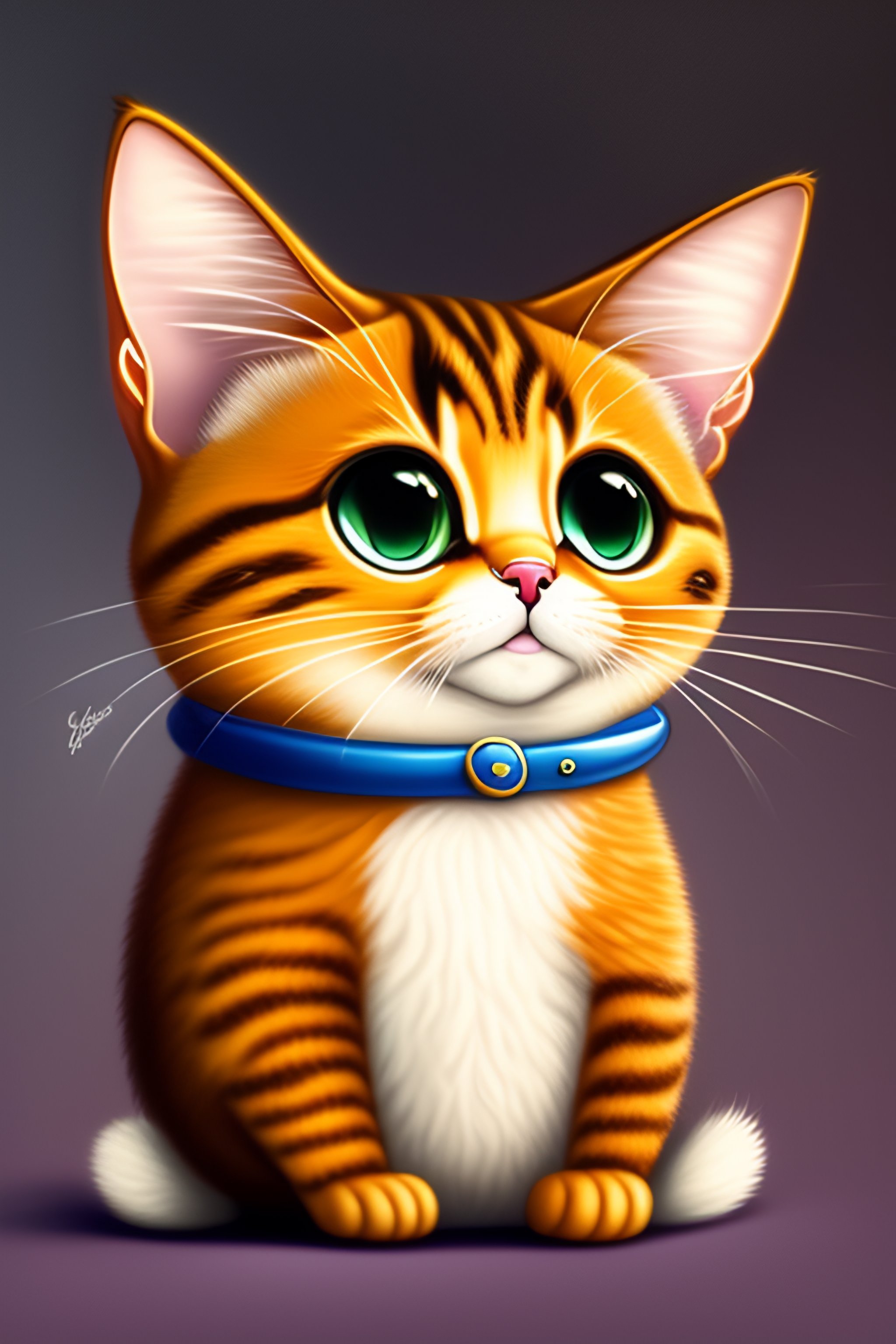 Lexica - Drawings of funny cartoon cats