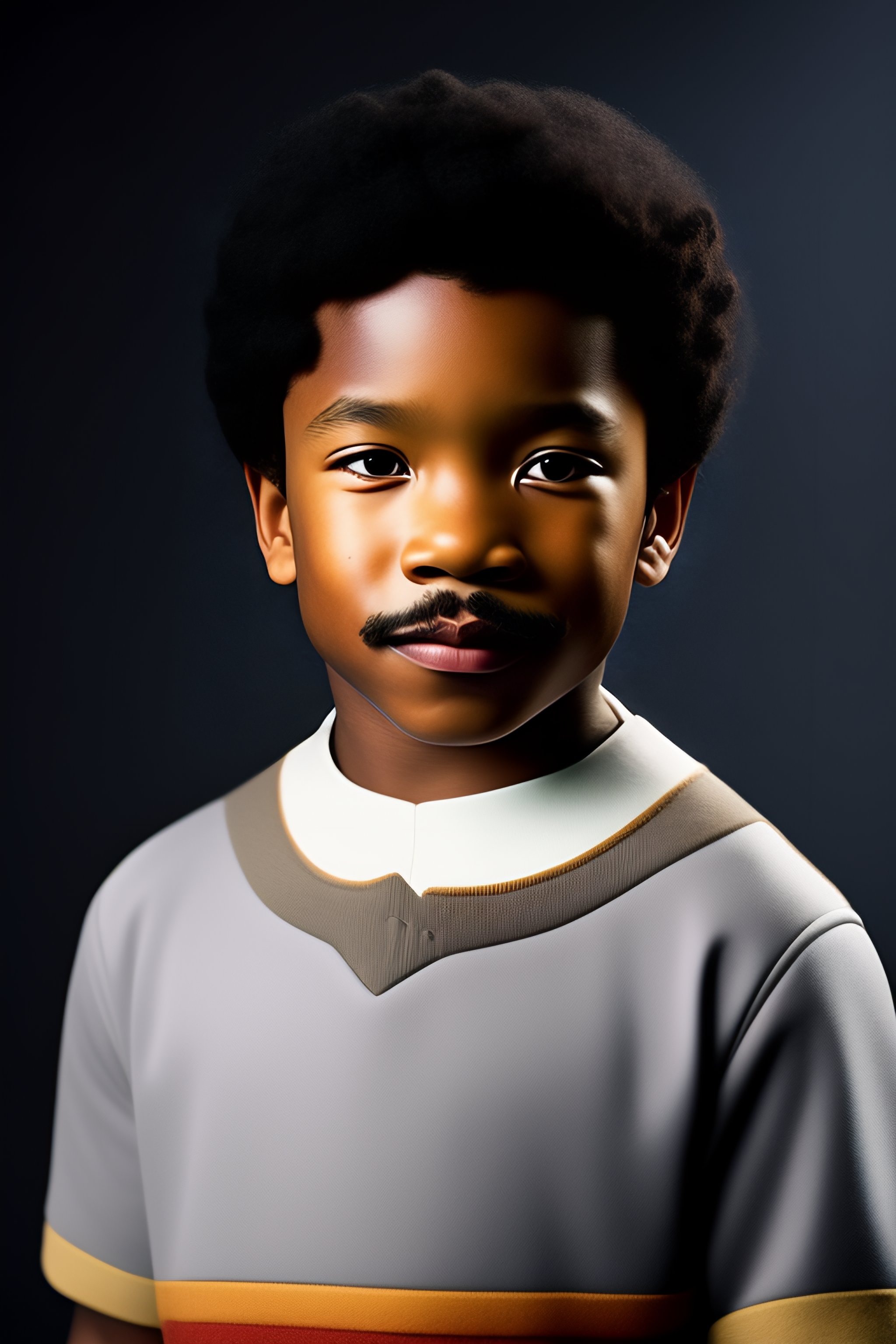 Lexica - 5 years old boy, disguised as Lando in Episode V Movie, studio ...