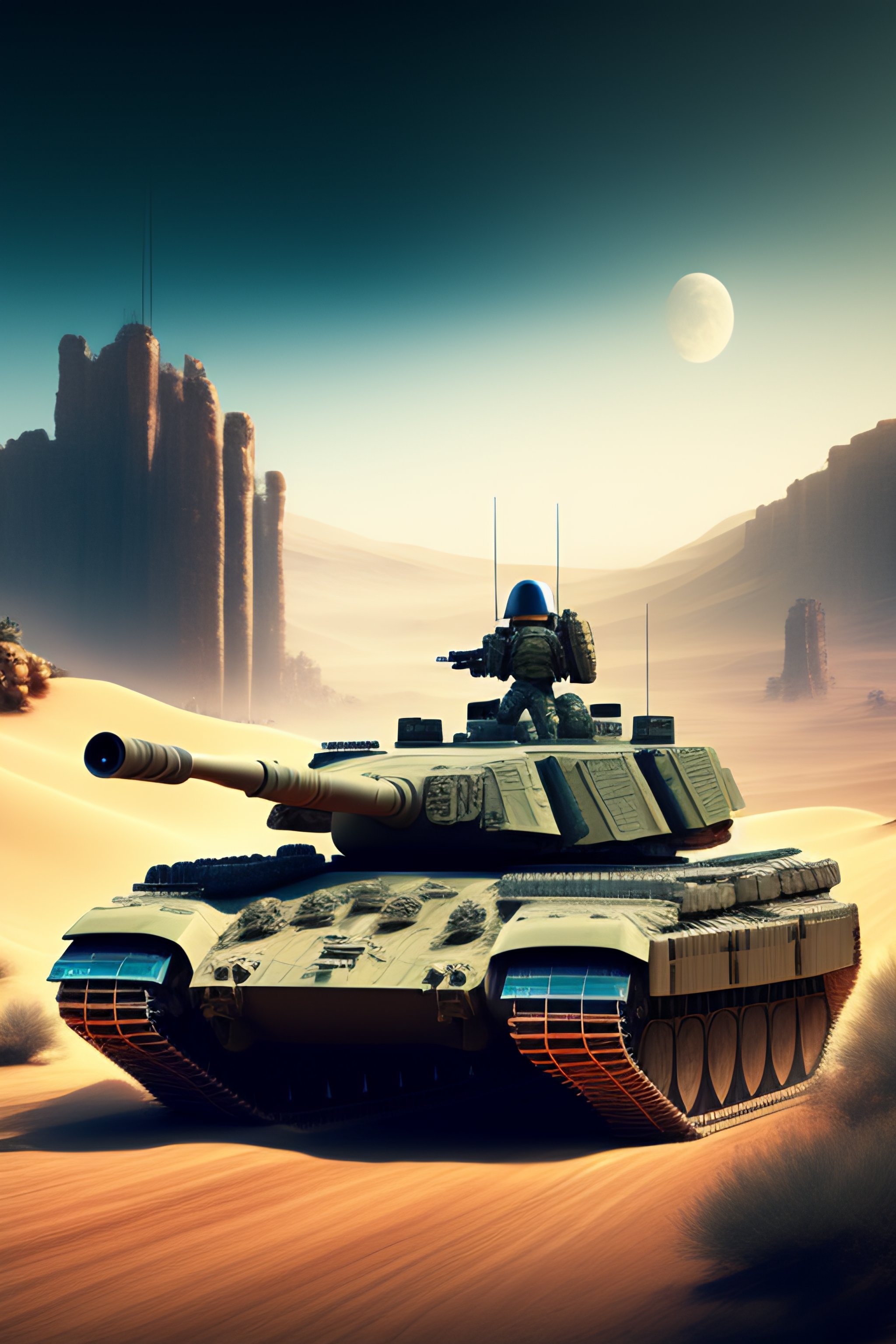 War Tank Wallpaper