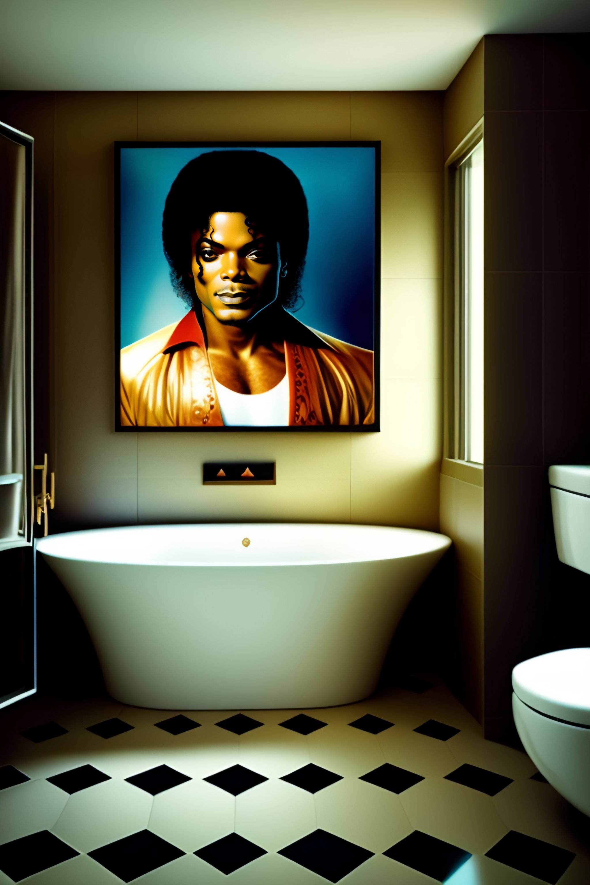 Lexica - Michael Jackson roller bathroom