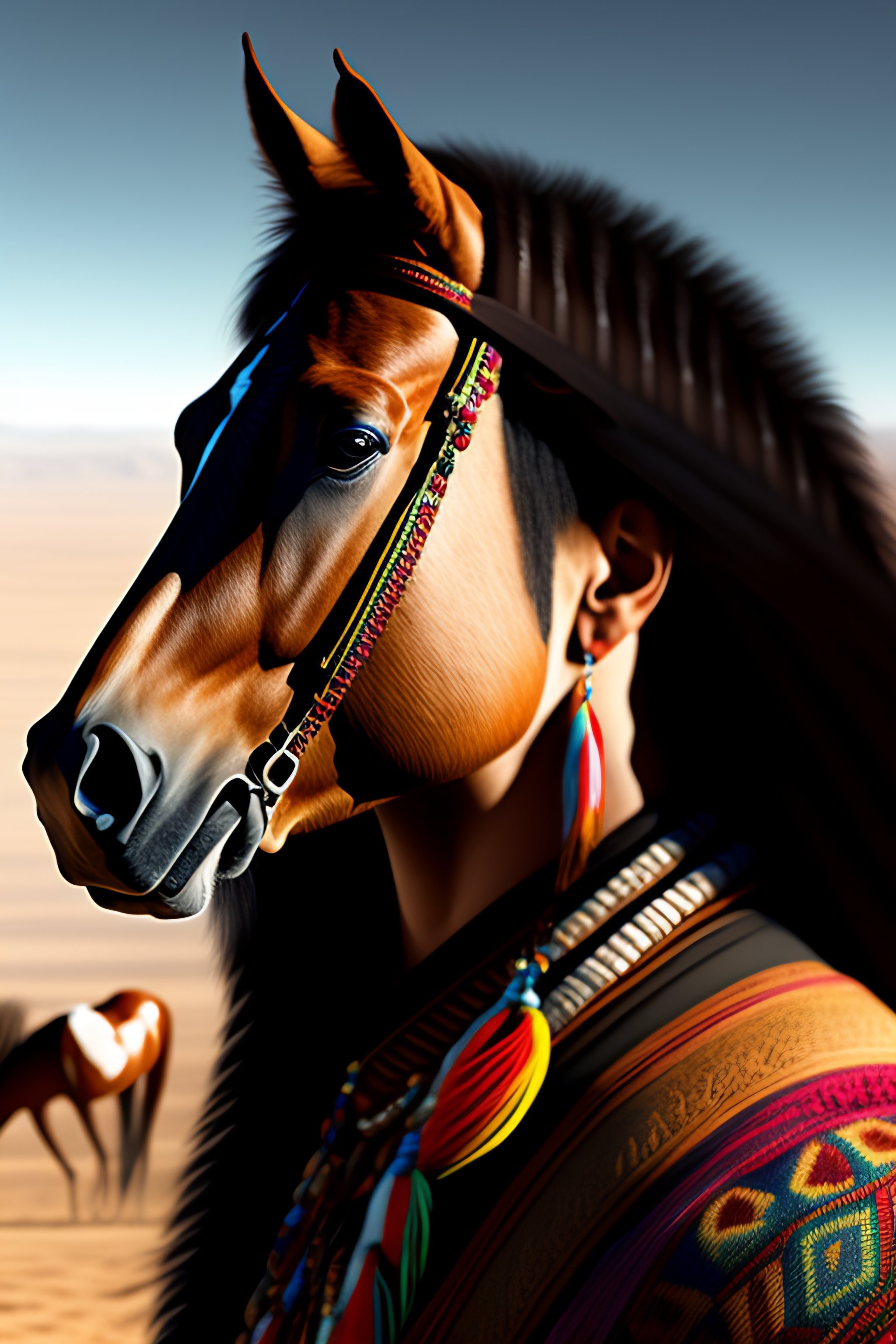 Native American Horse Wallpaper