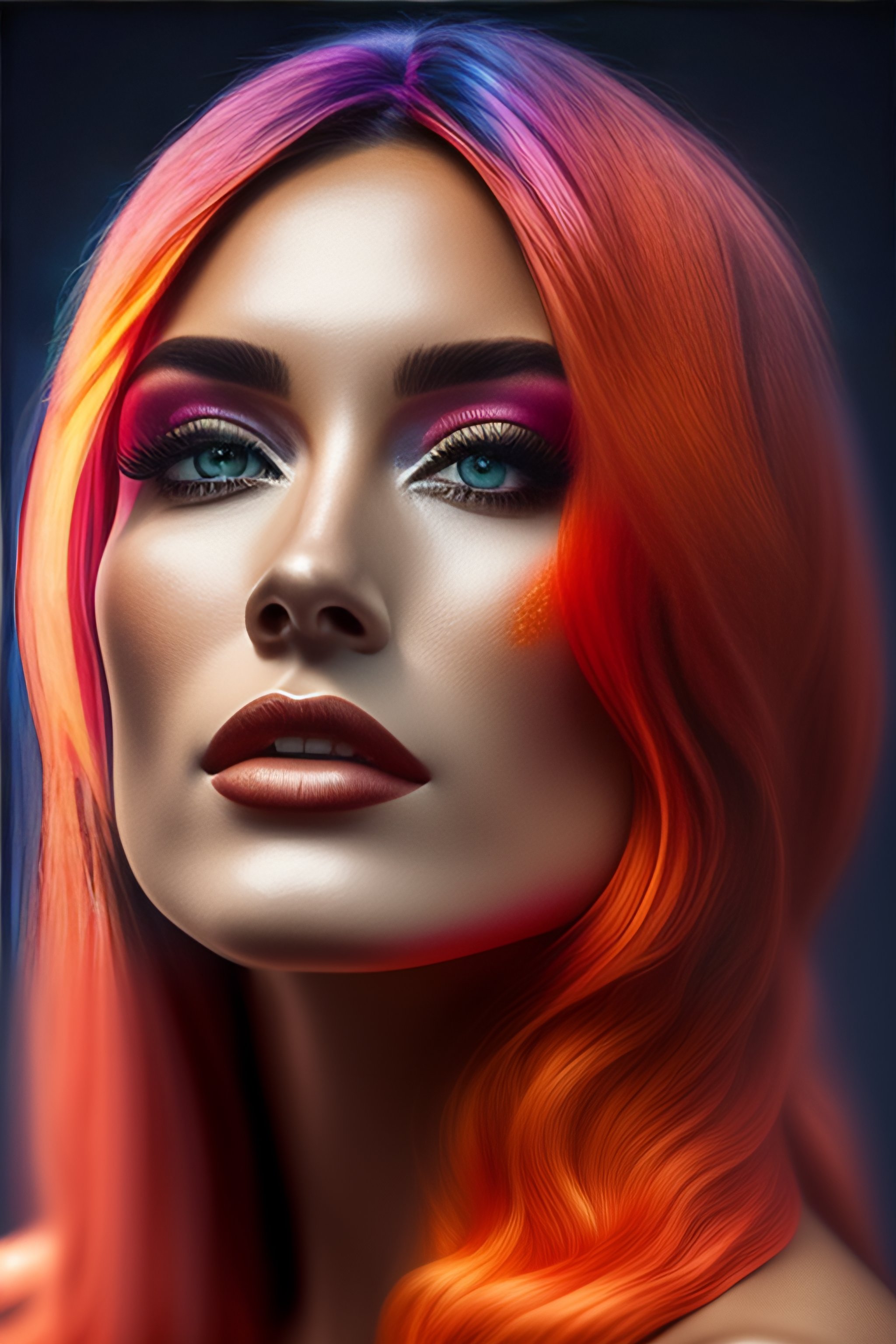 Lexica - **my flaws burn through my Skin, realistic 8k**