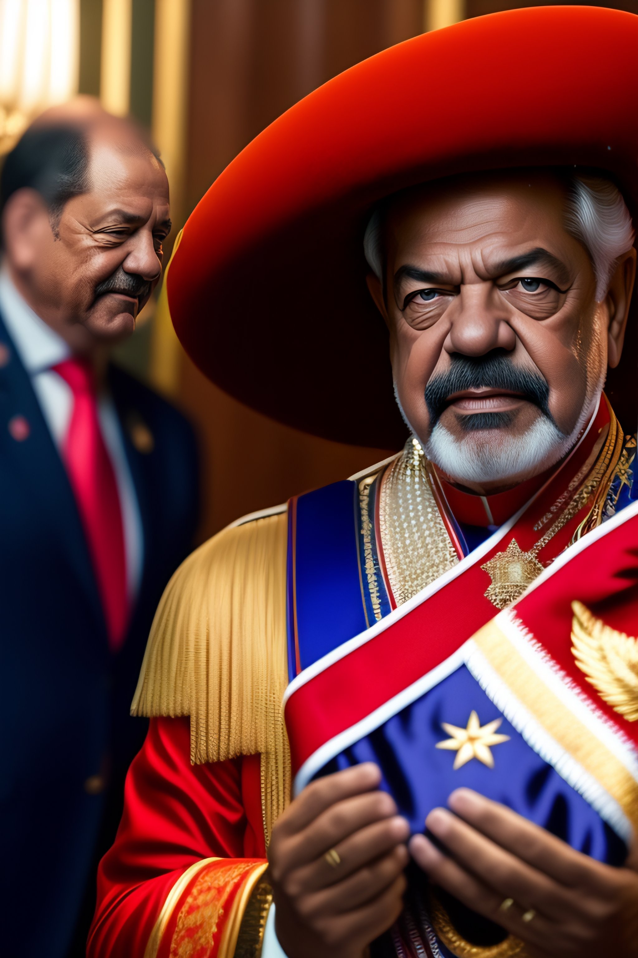 Lexica - Luiz Inácio Lula da Silva receiving the presidential sash ...