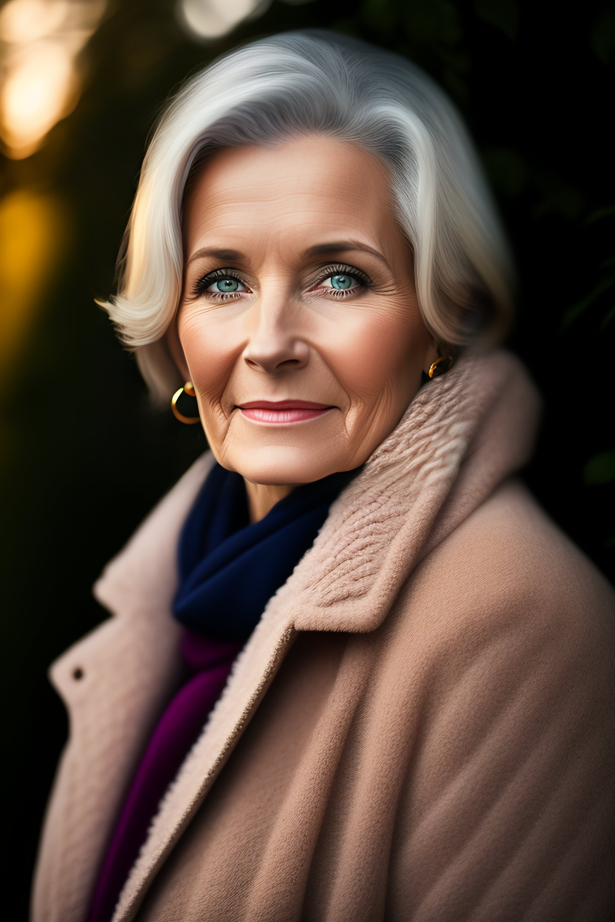 Lexica - Photograph, portrait of middle-aged woman, realistic, natural ...