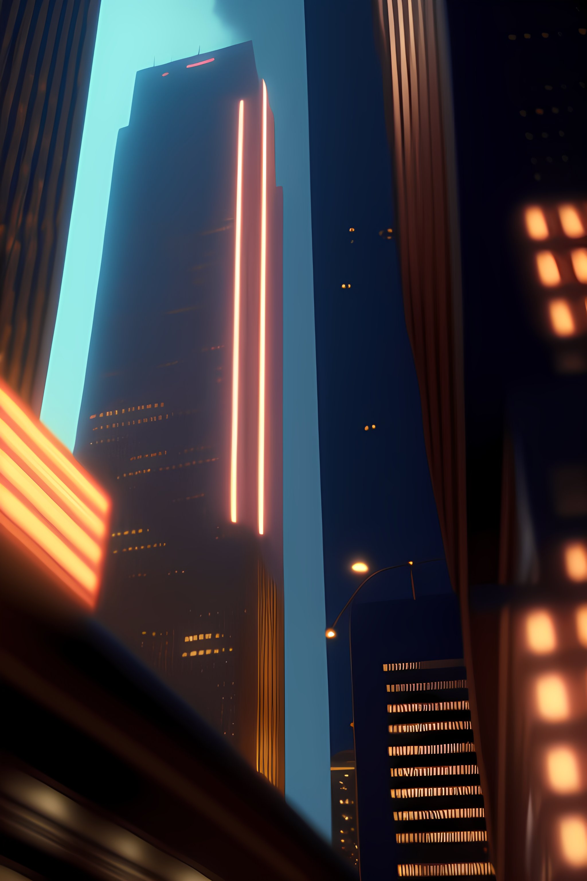 Lexica - A cinematic scene of mario falling off a skyscraper in new ...