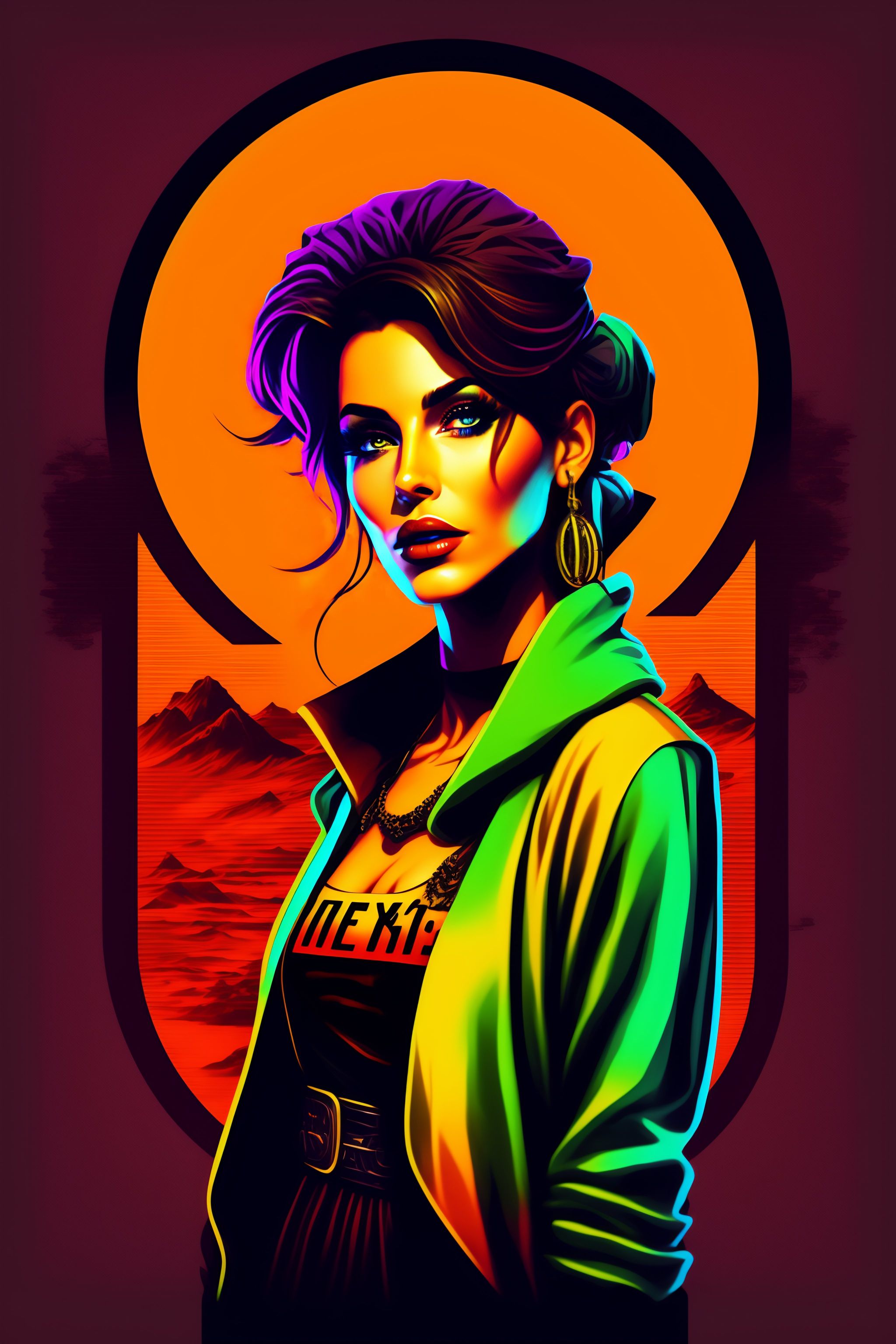 Lexica - An anthropomorphic beautiful female borderlands 3 psycho ...