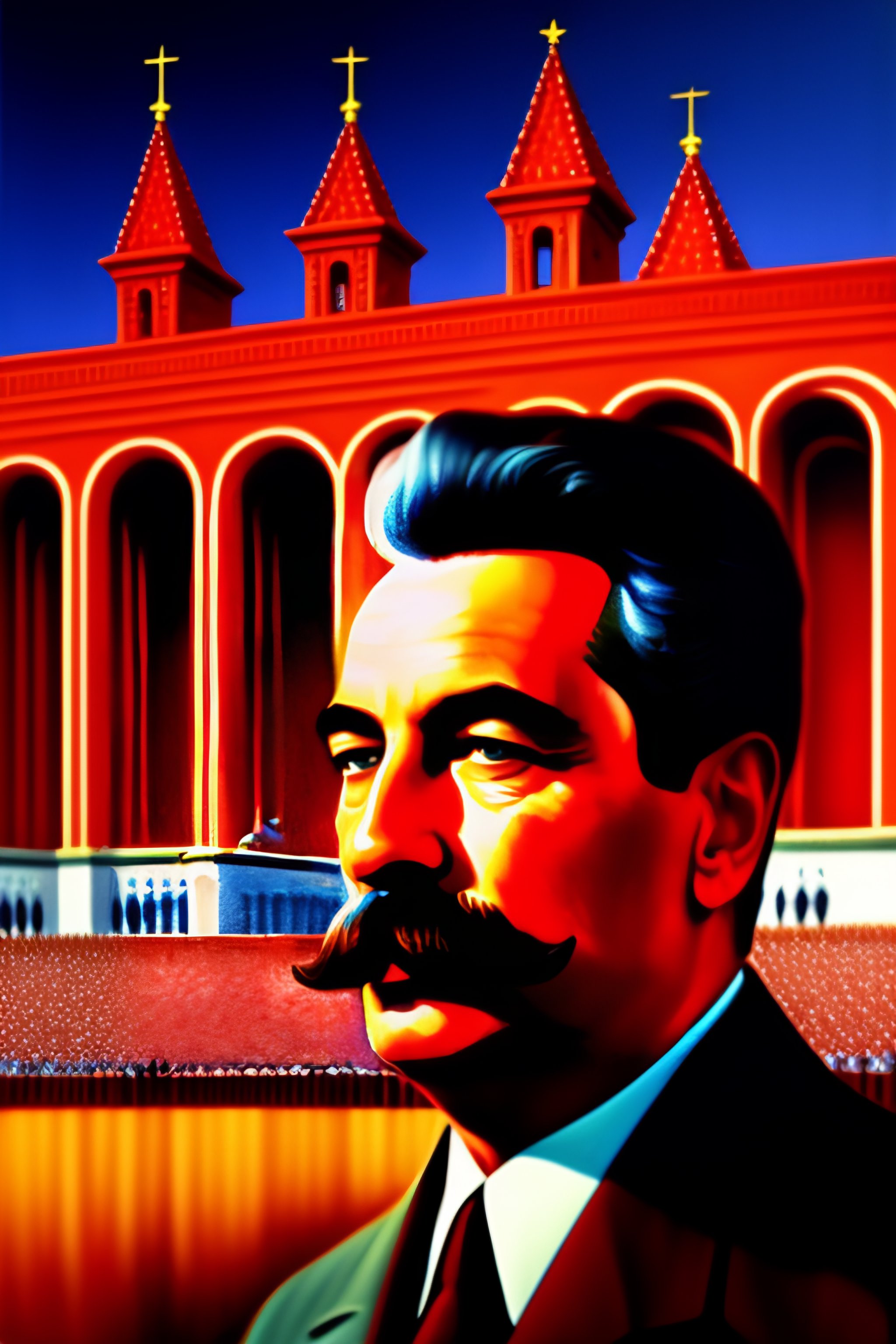 Lexica - Stalin on the Red Square