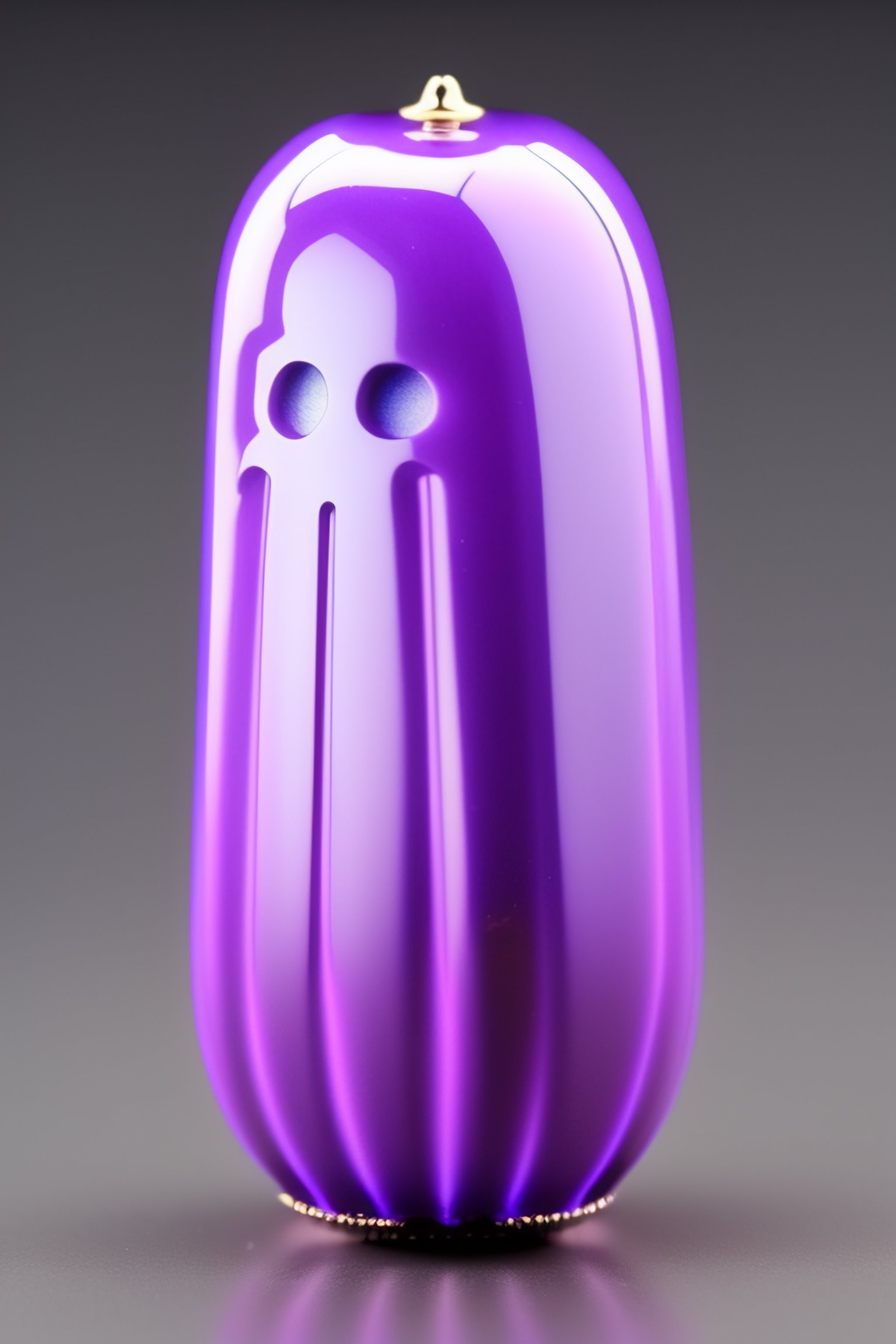 Lexica - Purple ghost simple, anime style