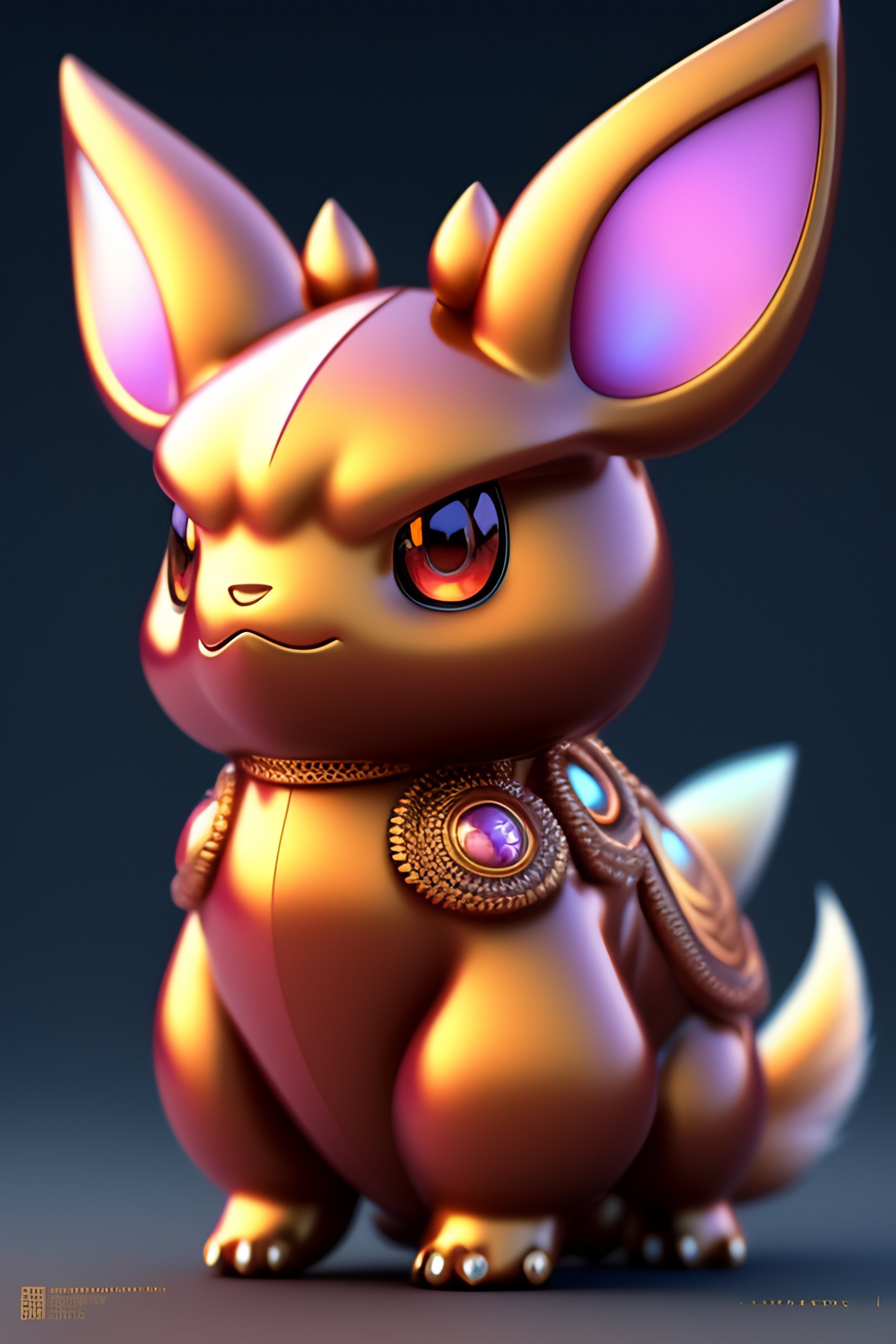 Lexica - A cute psychic type pokemon:: by beeple and James Gilleard and ...