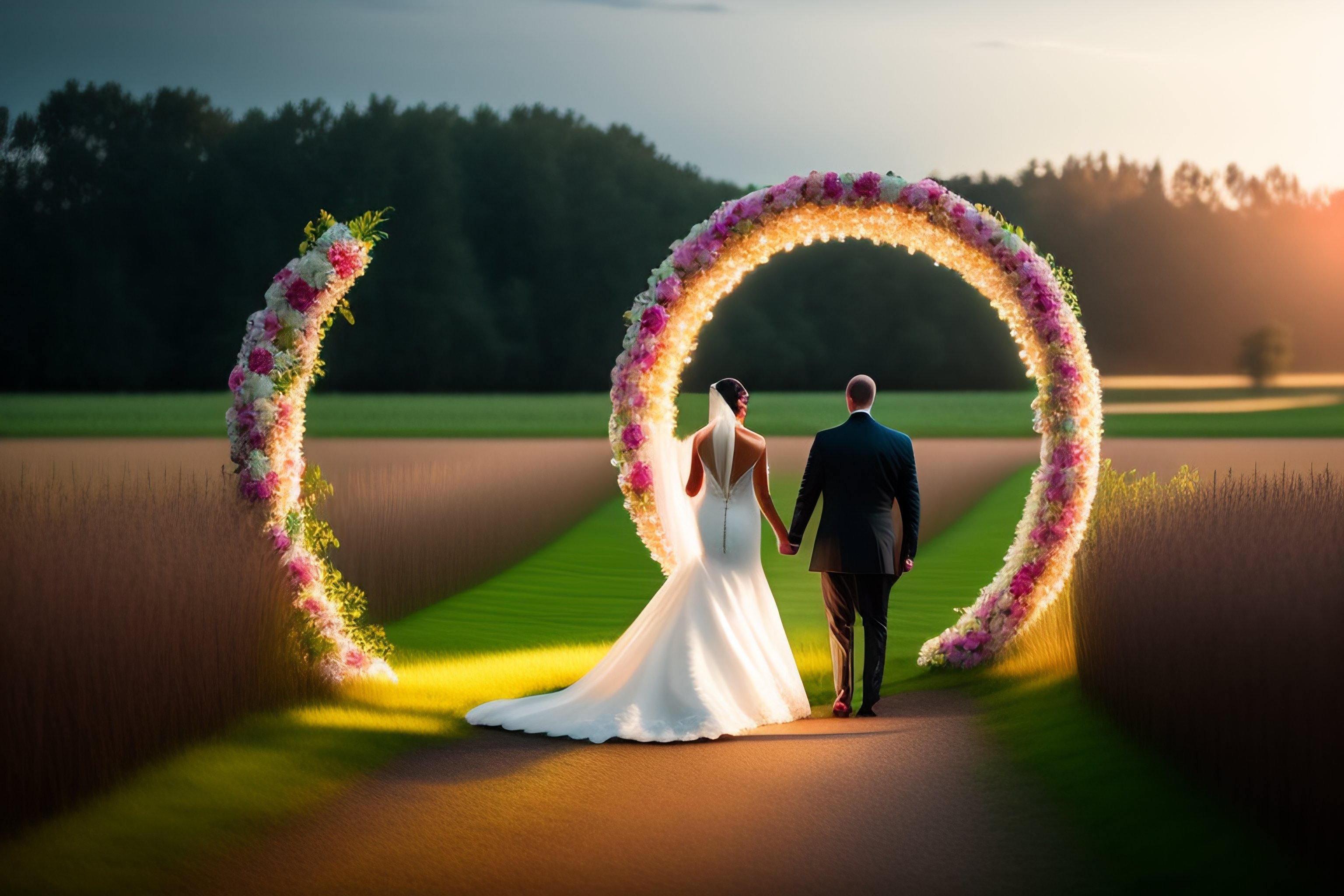 Lexica - Decorative wedding loop congratulation shine