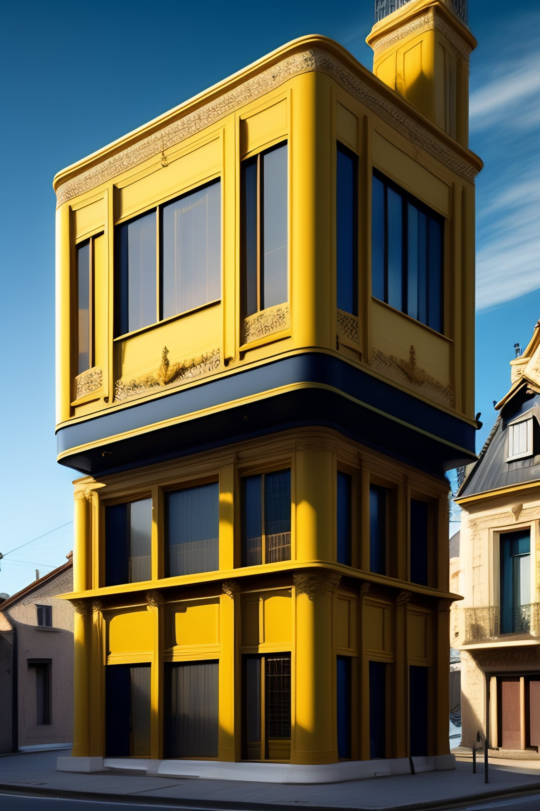 Lexica - Architect, style van gogh