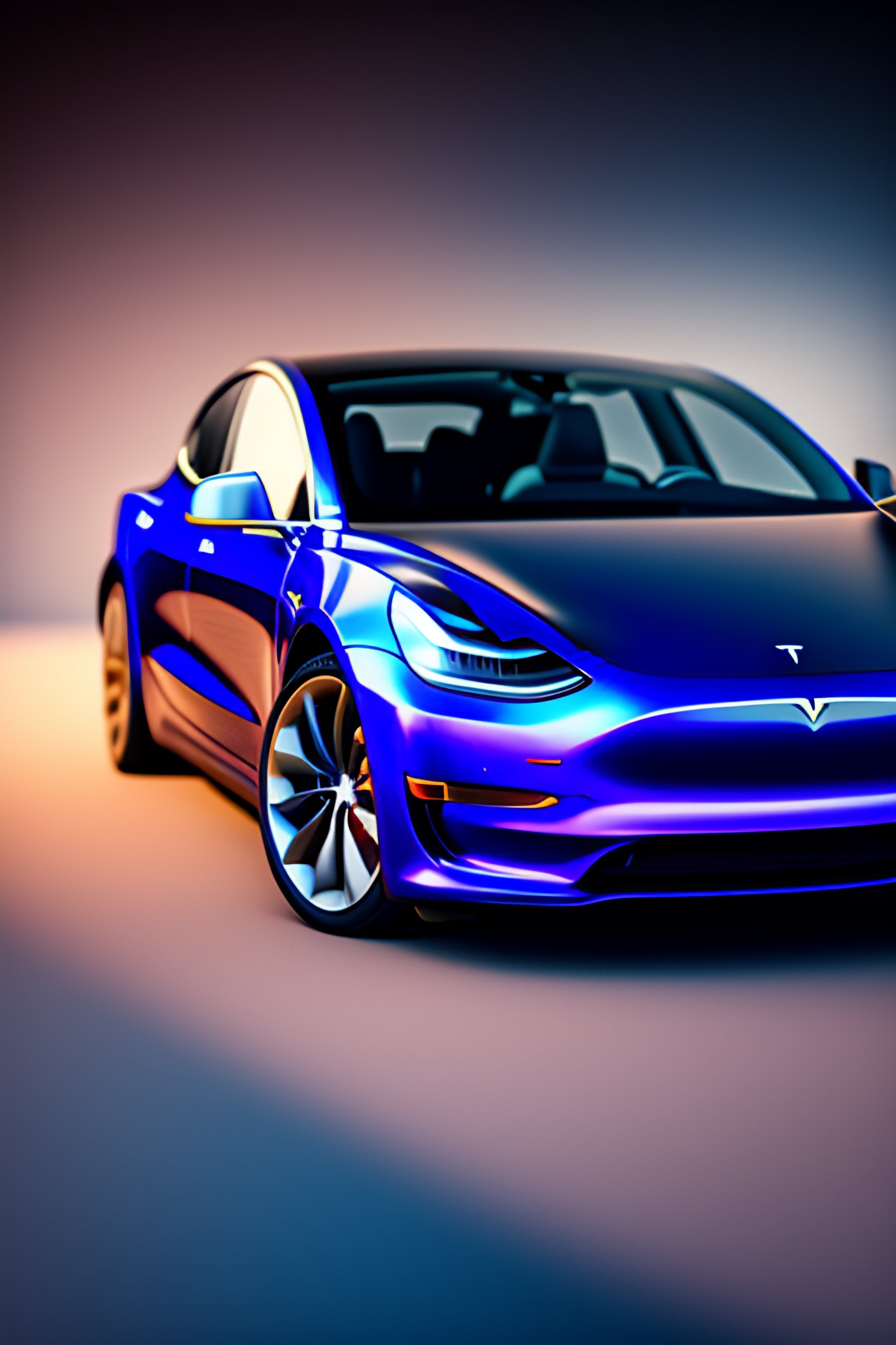 Lexica - Tesla model 3, 3 d render, minimalistic, octane, 1 0 0 mm ...