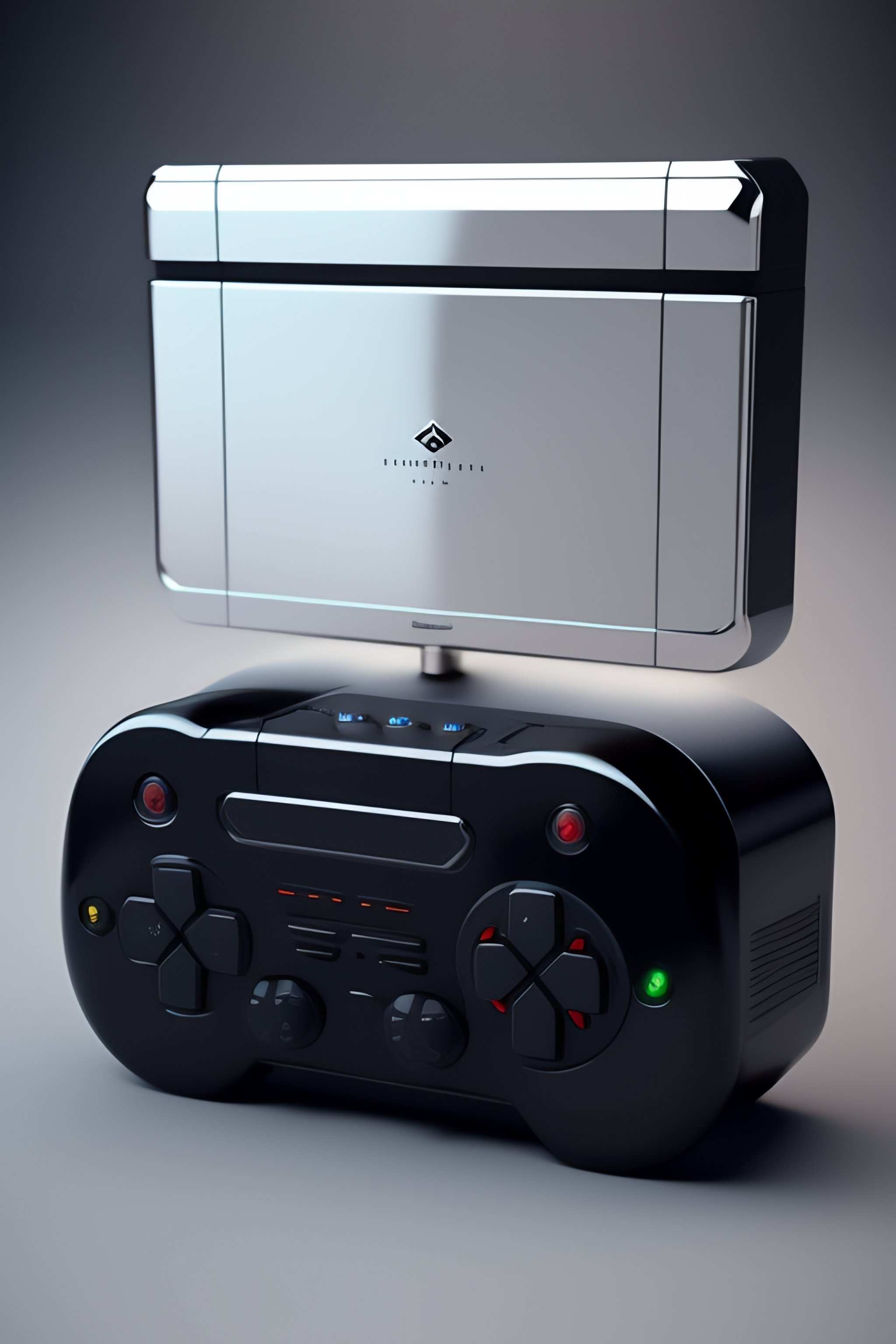Lexica - Video game console made of garbage, photorealism, minimalism ...