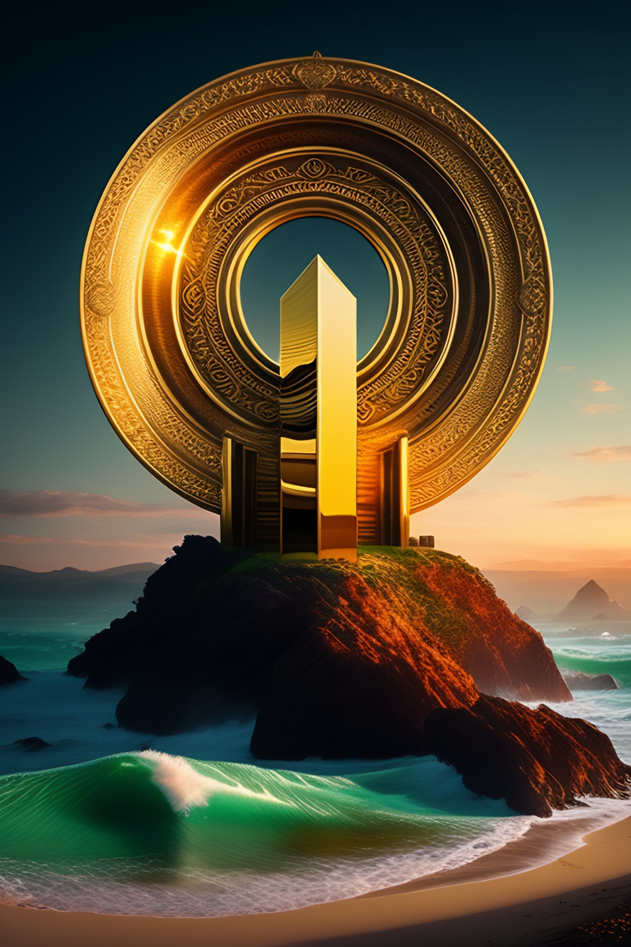 Lexica - GOD SPIRITUAL GOLD ART