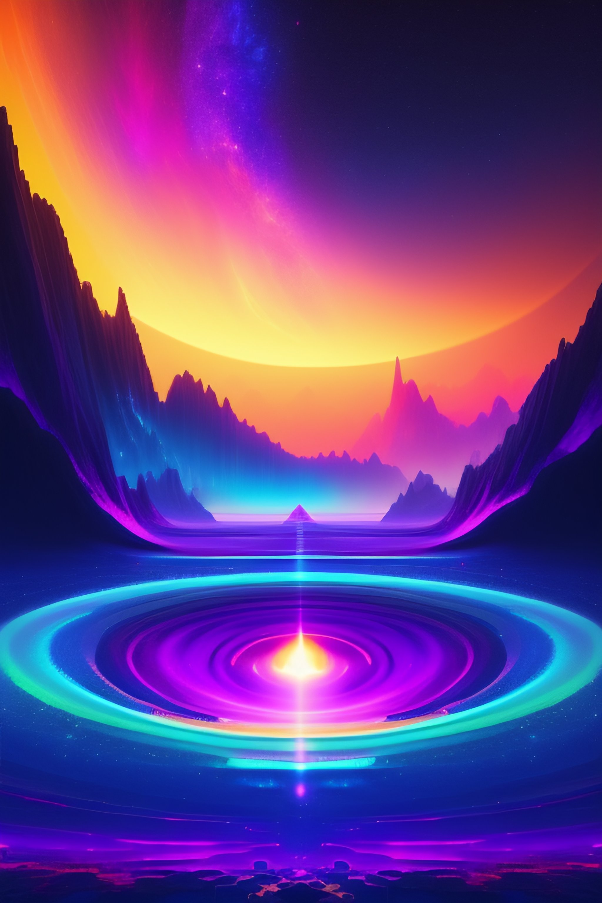 Lexica - Quasar, vaporwave, aesthetic, intense, inusual, like a fantasy ...