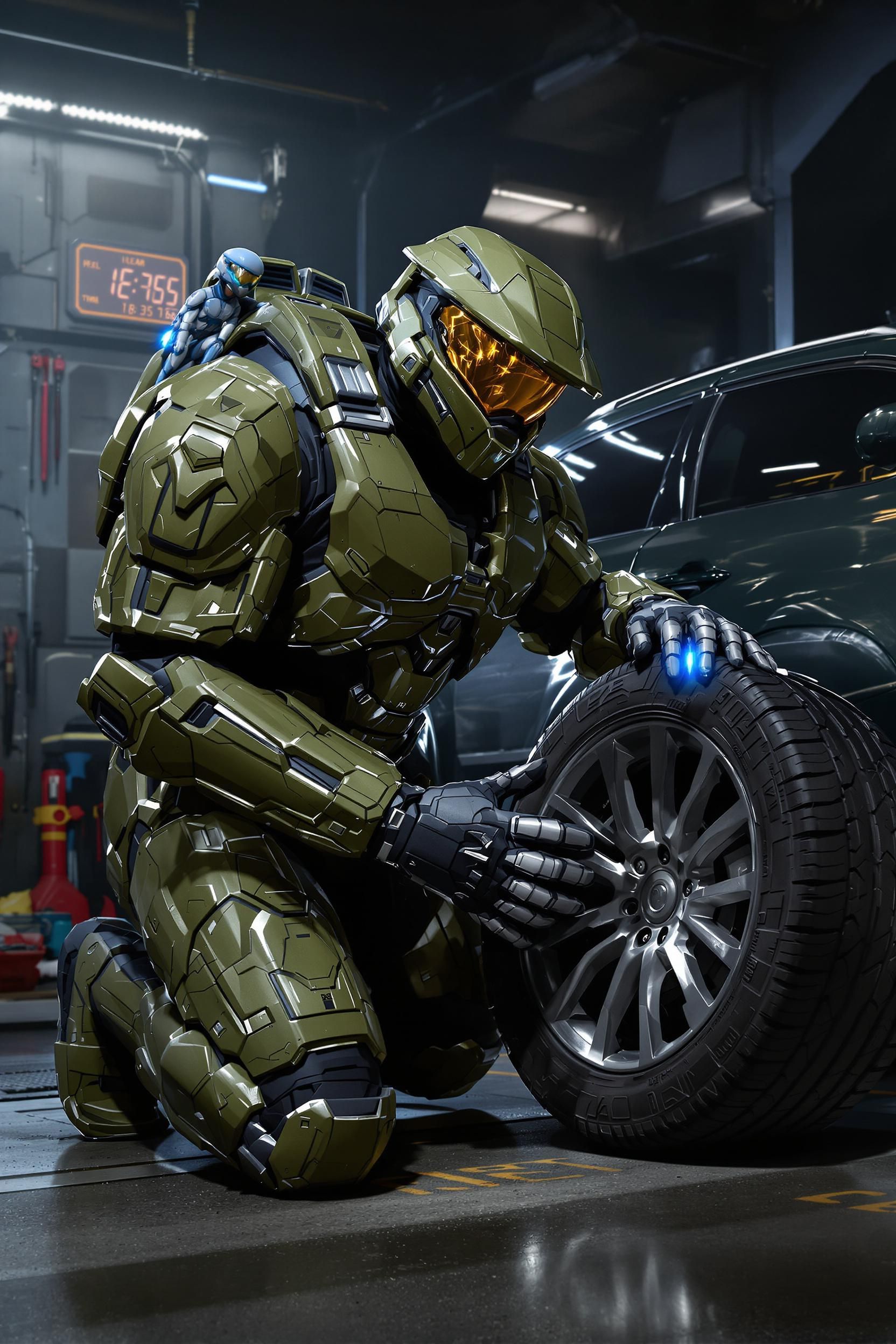 Lexica - Master Chief demonstrating how to fix a 2006 Nissan Murano ...