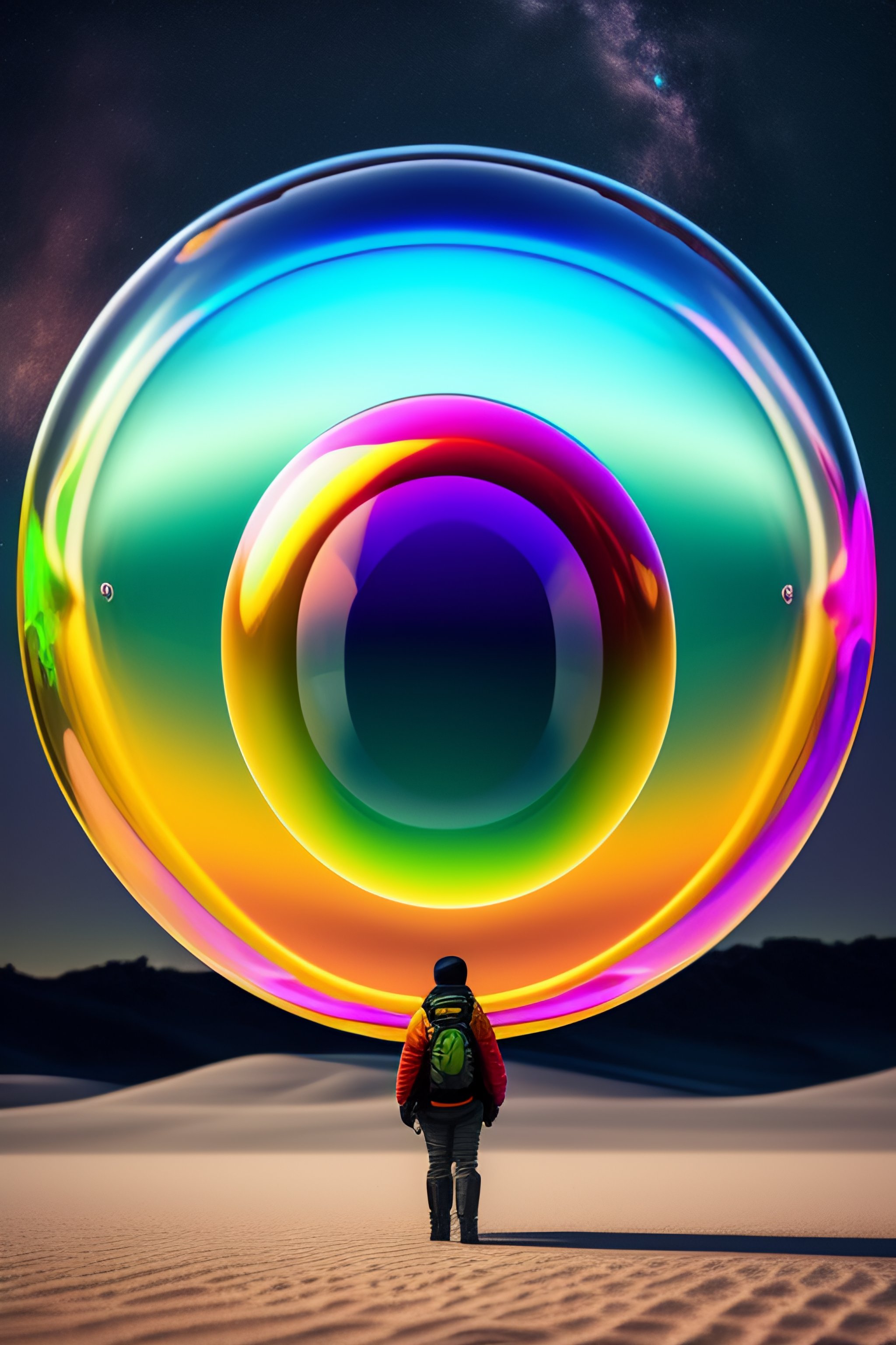 Lexica - Big bubble rear-side