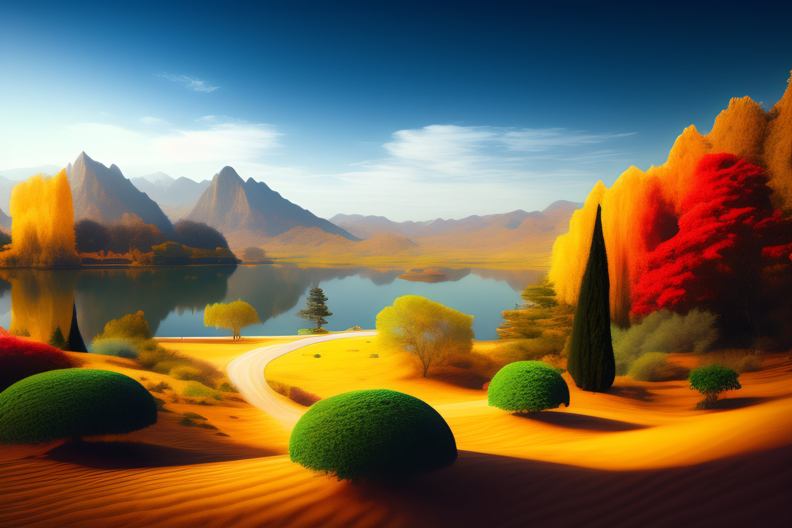Lexica - Landscape paradise