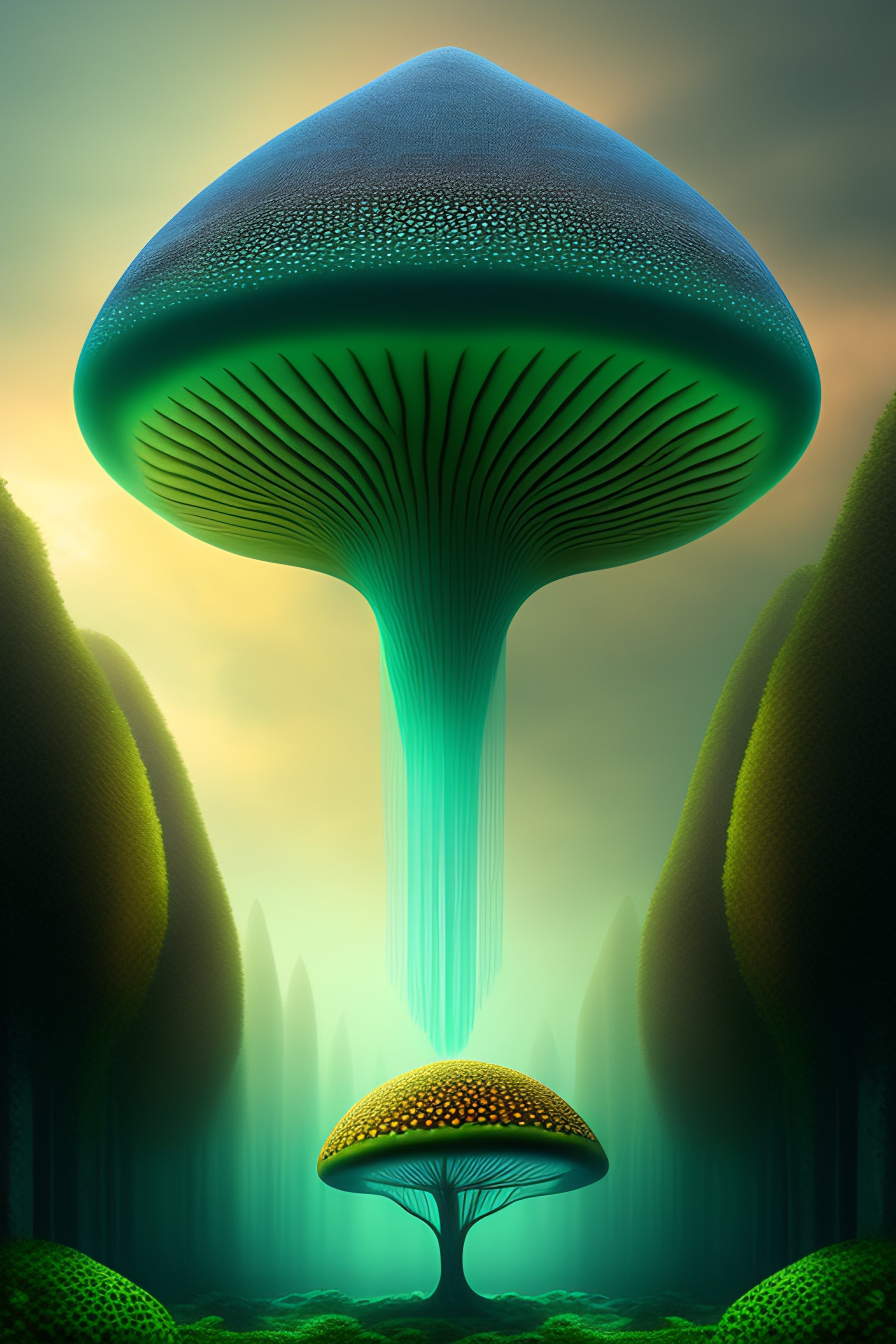 Lexica - Stingray tree creature mushroom amoeba