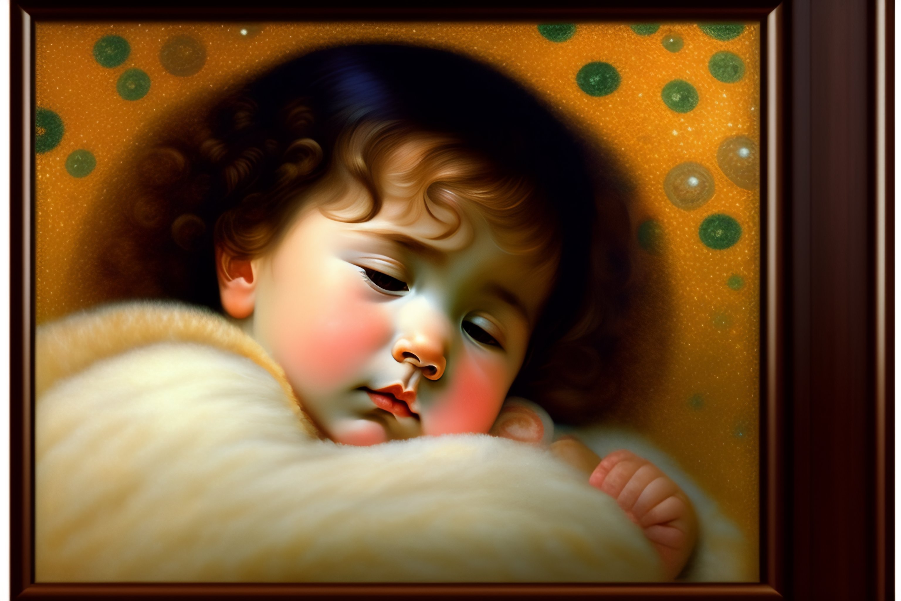 Lexica - Baby,by Gustav Klimt