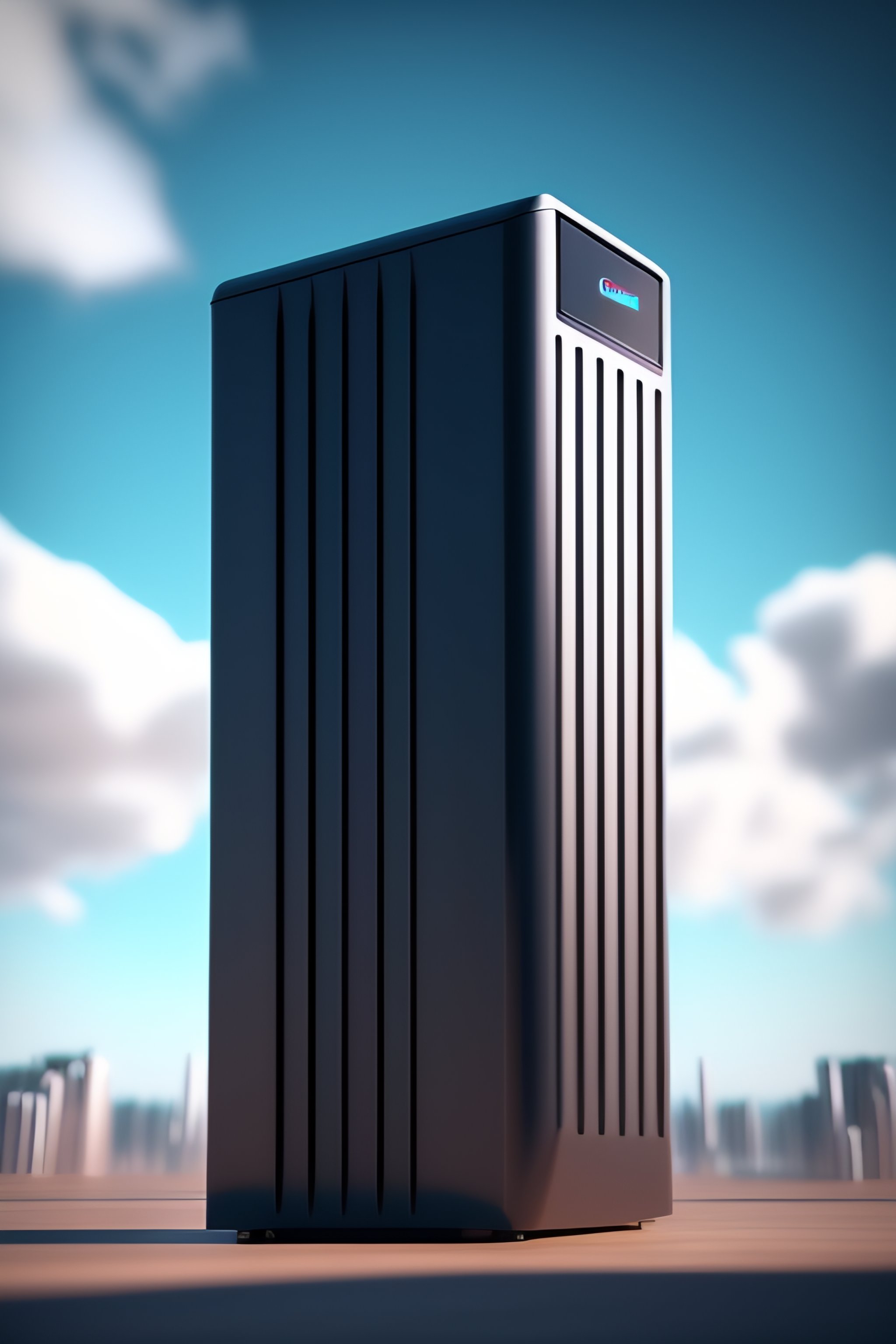 Lexica - A image of an anthropomorphic computer tower, accurate, unreal ...