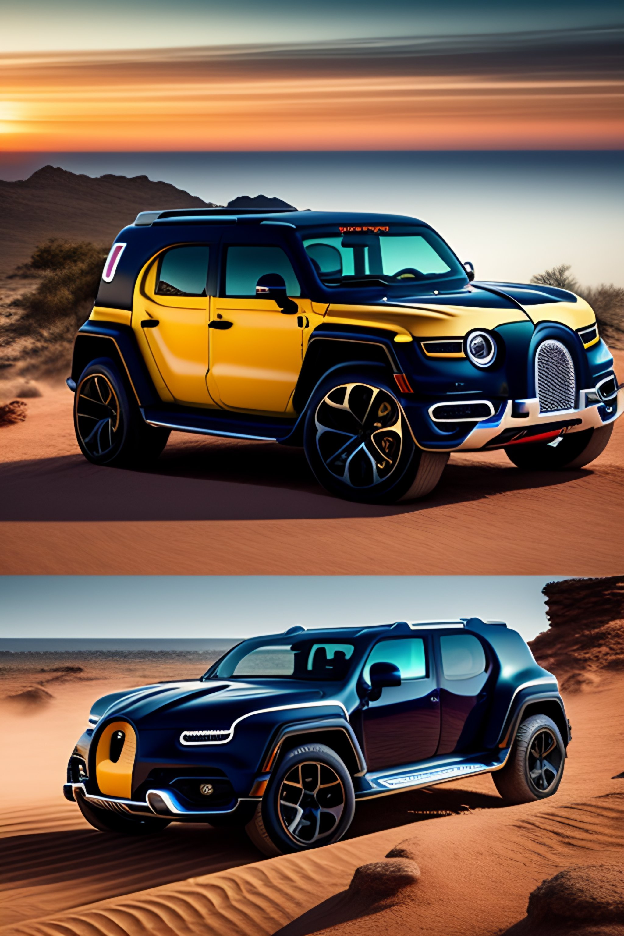 Lexica - A bugatti suv designed by jeep