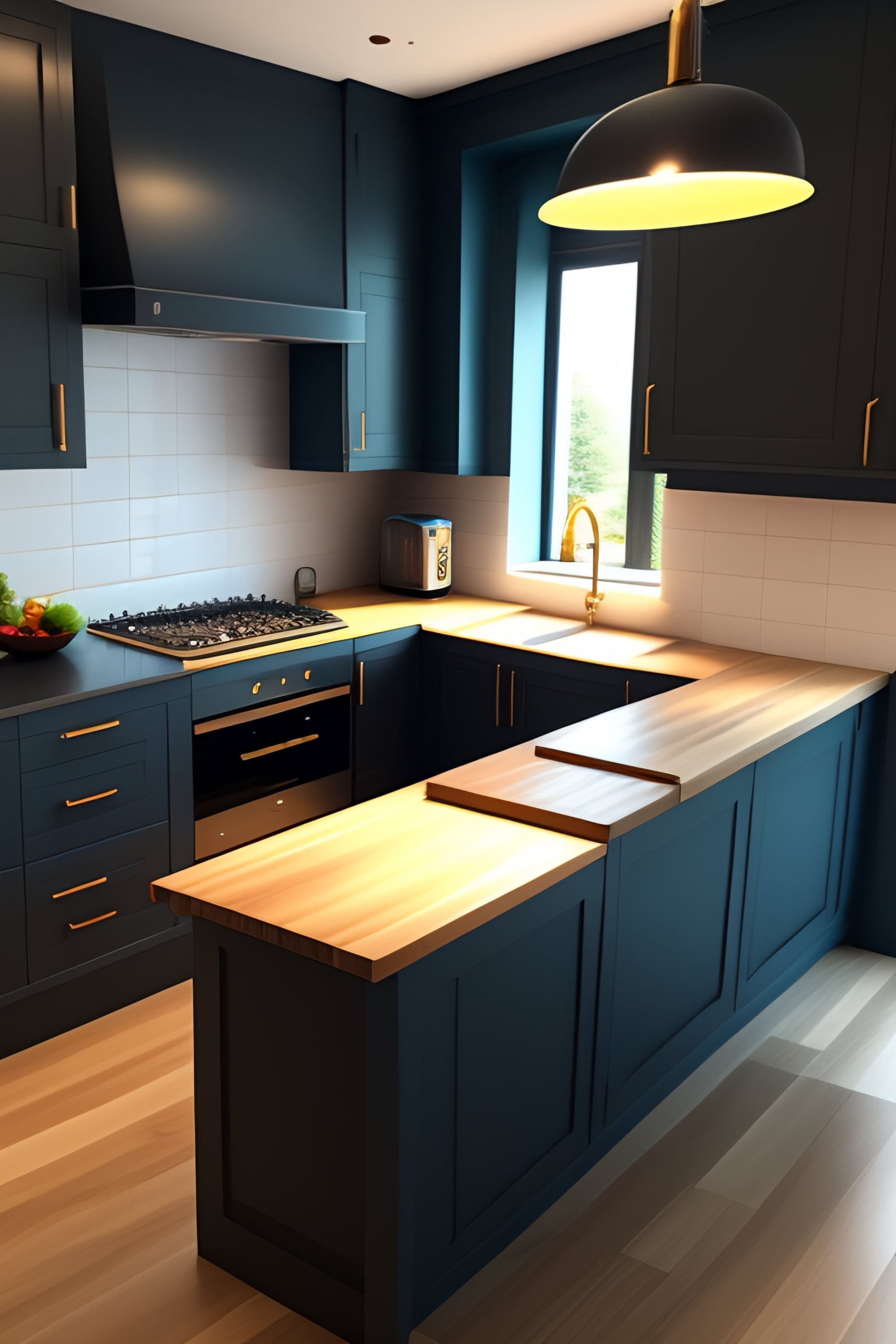 Lexica - Kitchen for apparthoetl lenght of 3 meters