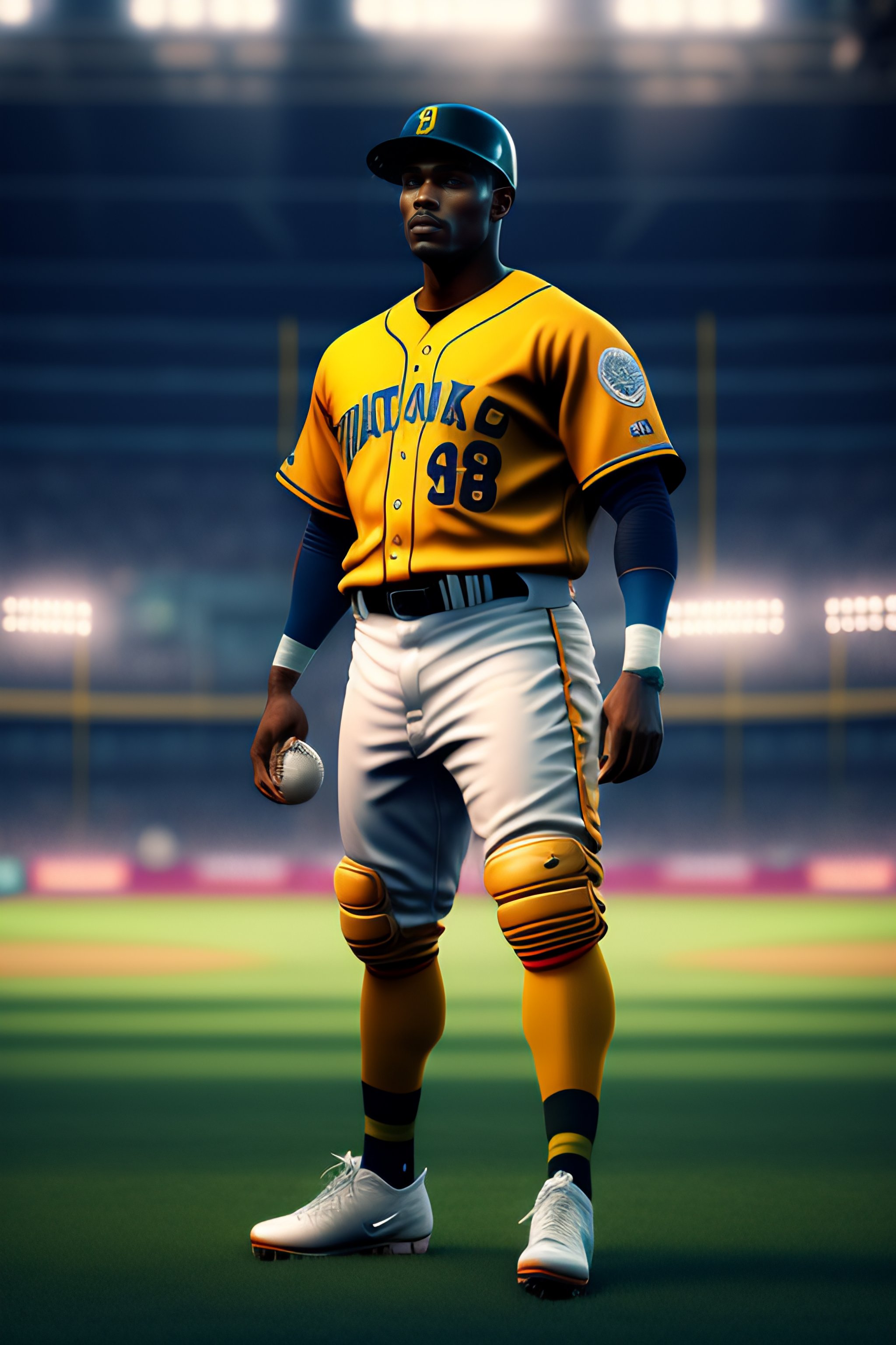 Lexica - Disruptive baseball uniform, unreal engine, cozy indoor ...
