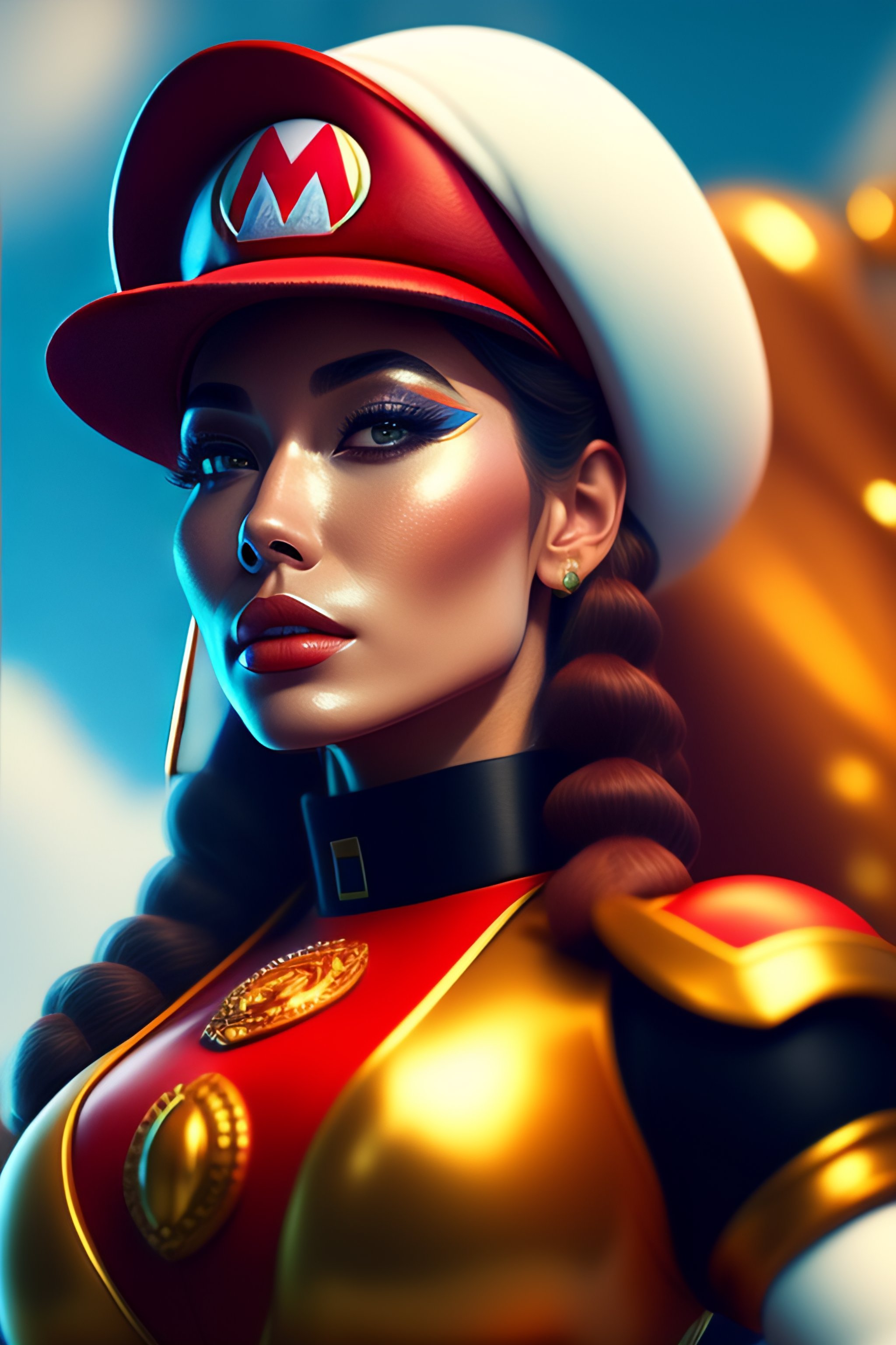 Lexica - Elong Musk as a super mario game character, hyper detailed ...