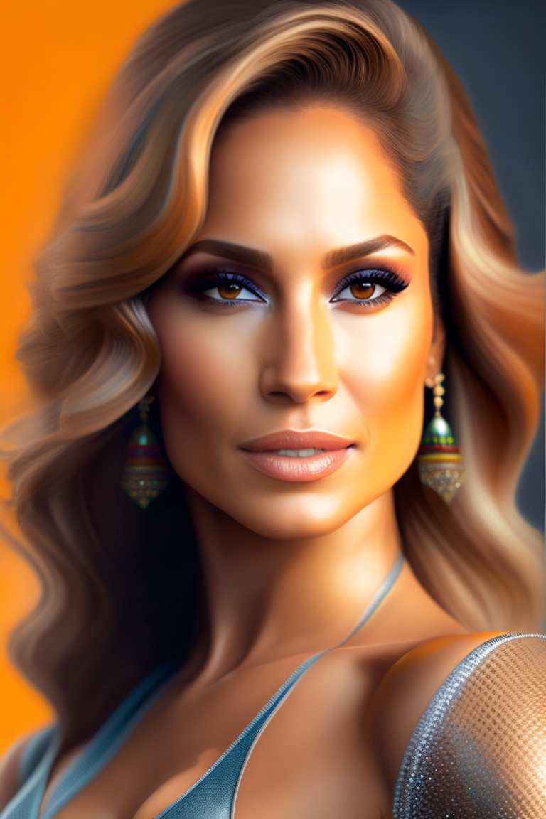 Lexica - FULL PERFECT FULL FACE OF THE Jennifer Lopez AND BODY CENTERED ...