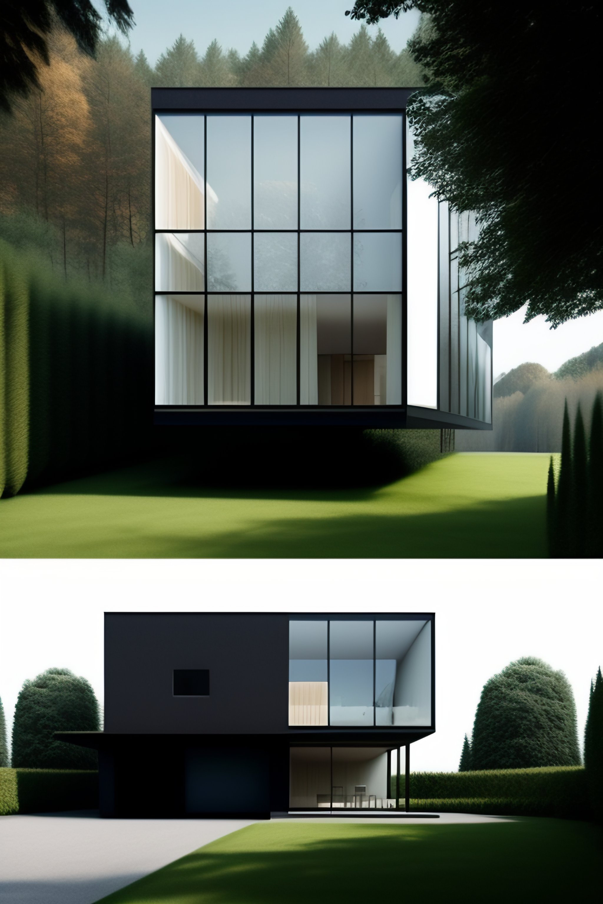 Lexica - Architecture cross-section of a stunning modern black metal ...