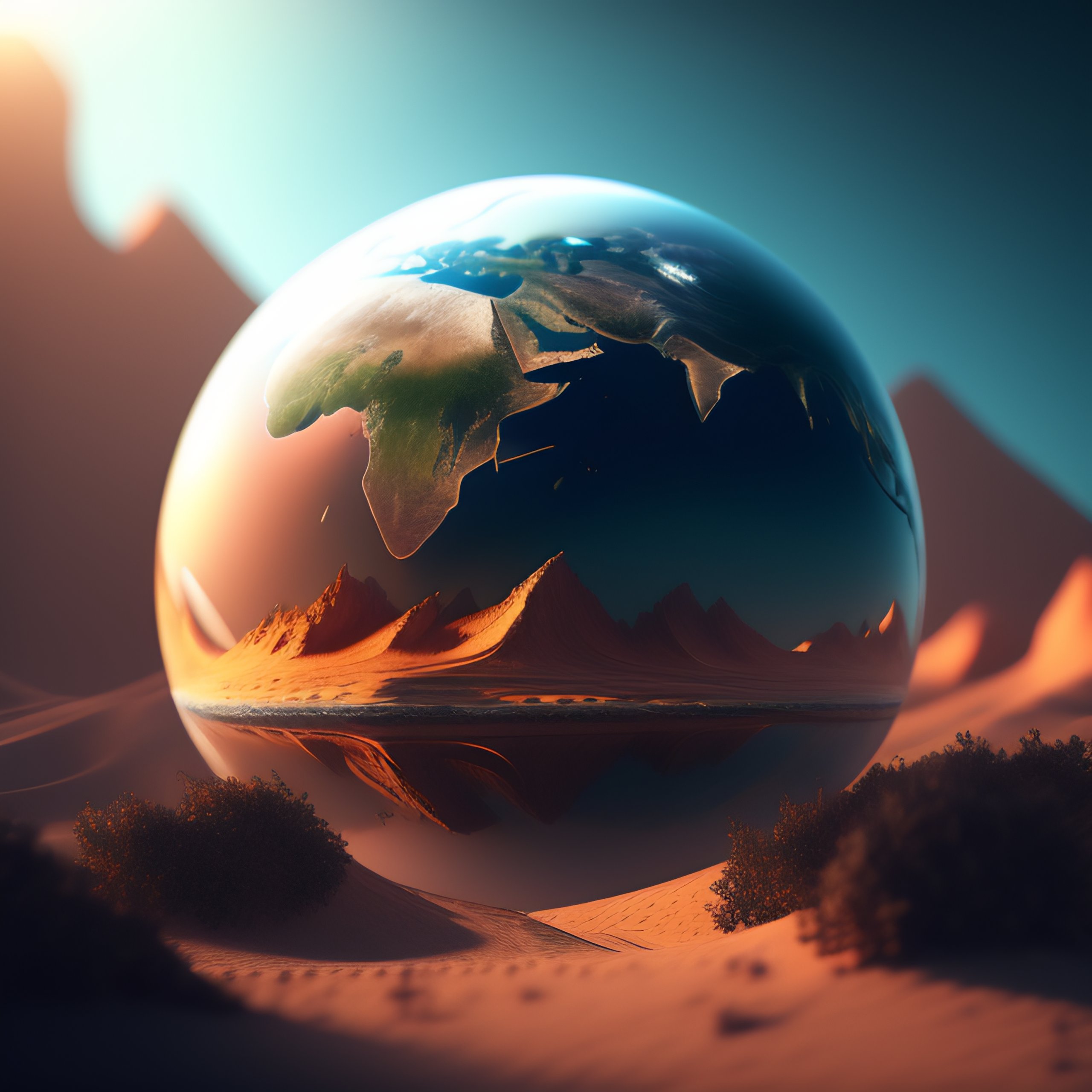 Lexica - Intricate concept image of earth, hyper realistic, ultra ...
