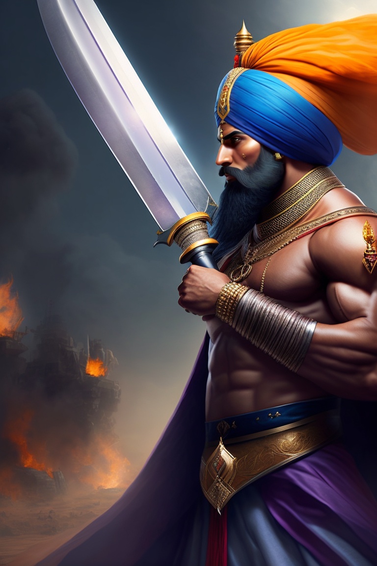 Sikh Warrior Weapons