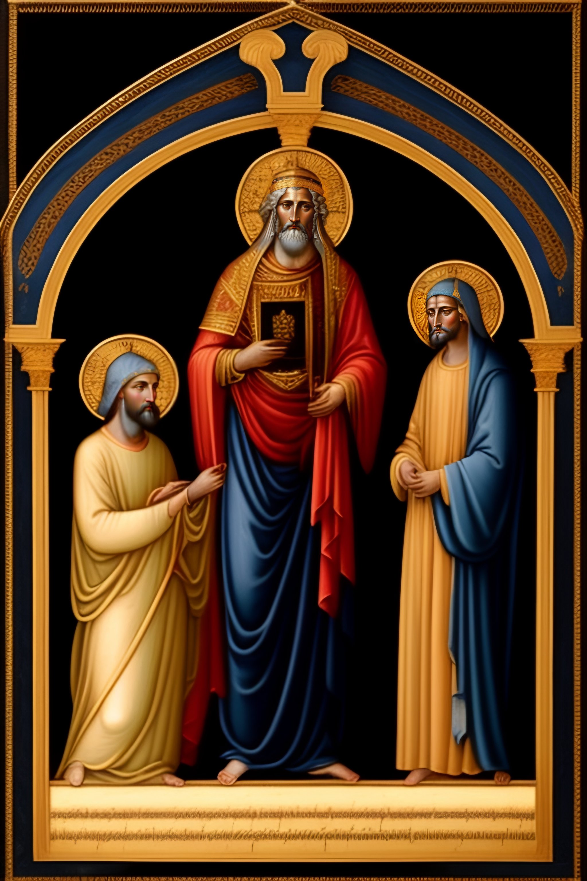 Lexica - Simone Martini, Middle Byzantine Era, Manuscript line drawing ...