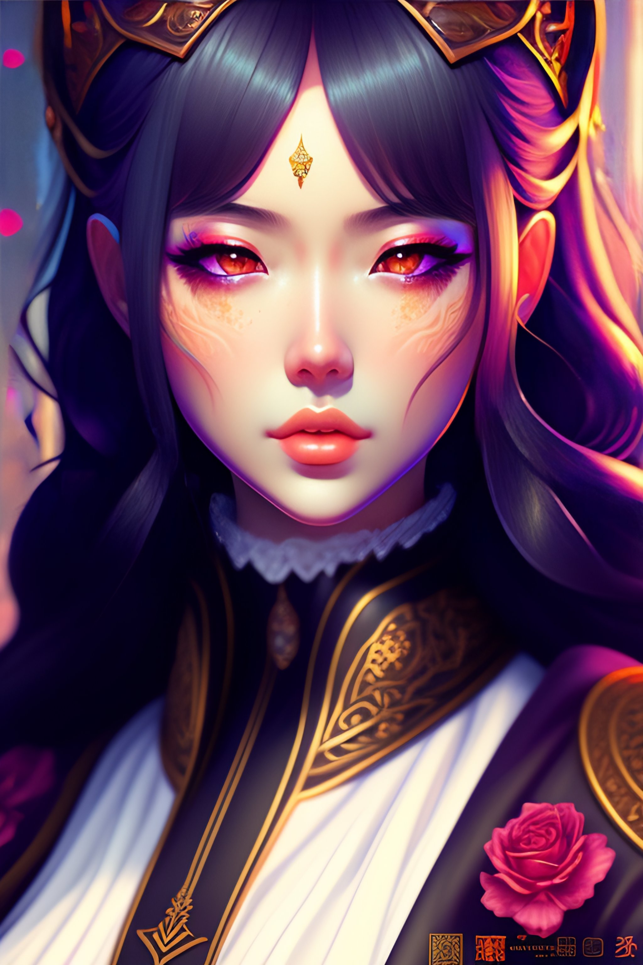 Lexica - Anime girl concept art portrait by Casey Weldon, Olga Kvasha ...
