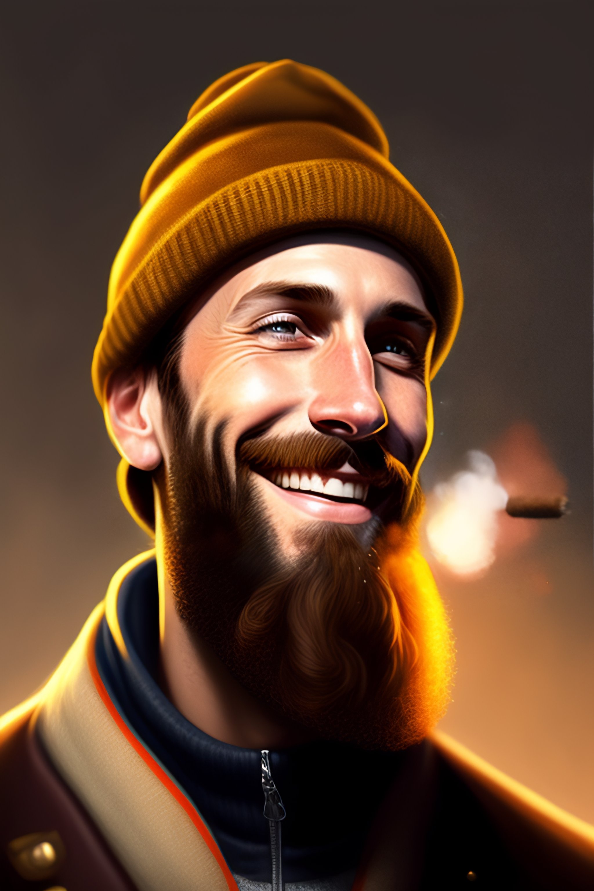 Lexica - Petter stormare, smoking a cigar, beard, with beanie on ...