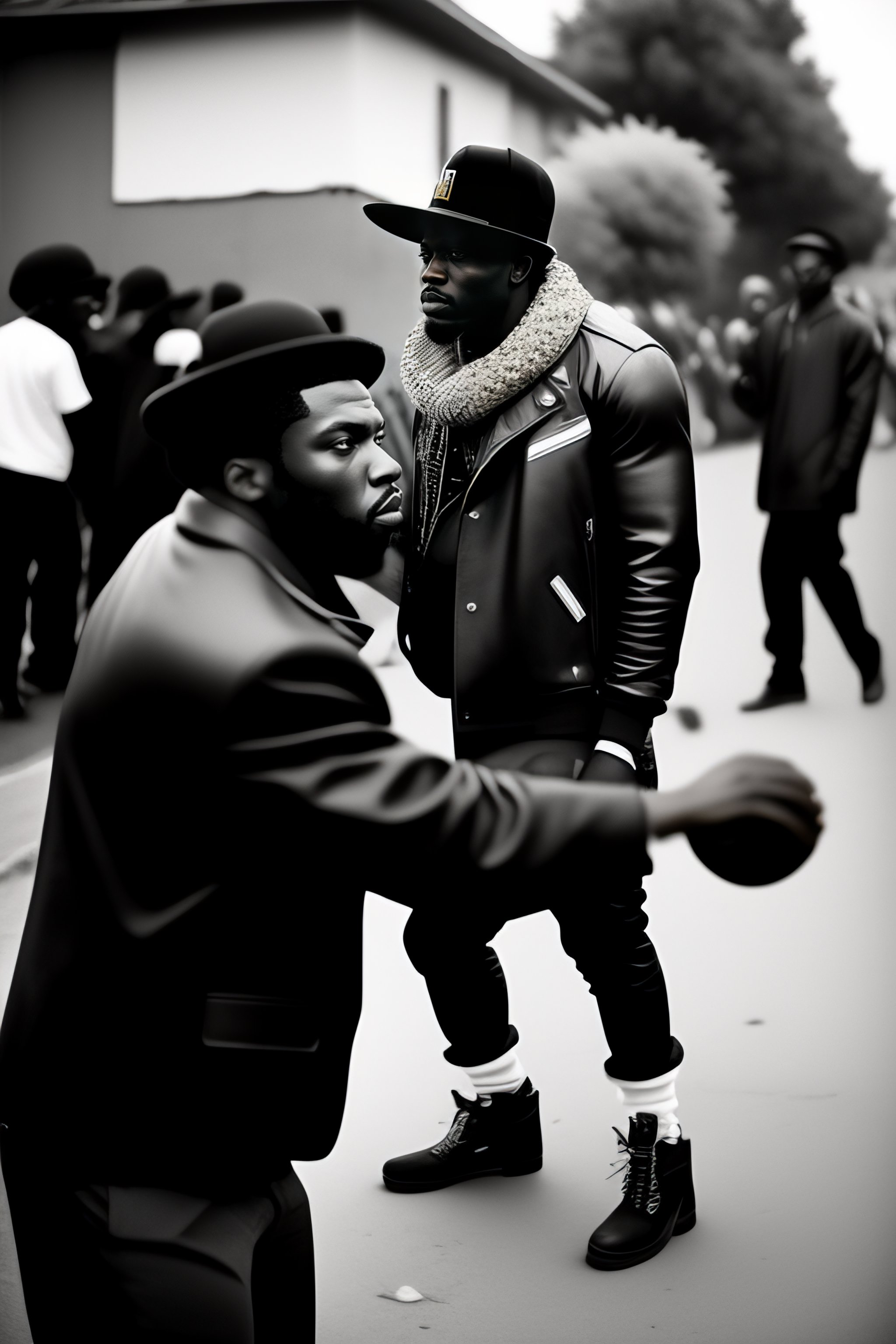 Lexica - Hip hop artists rap battling in the streets of Compton ...