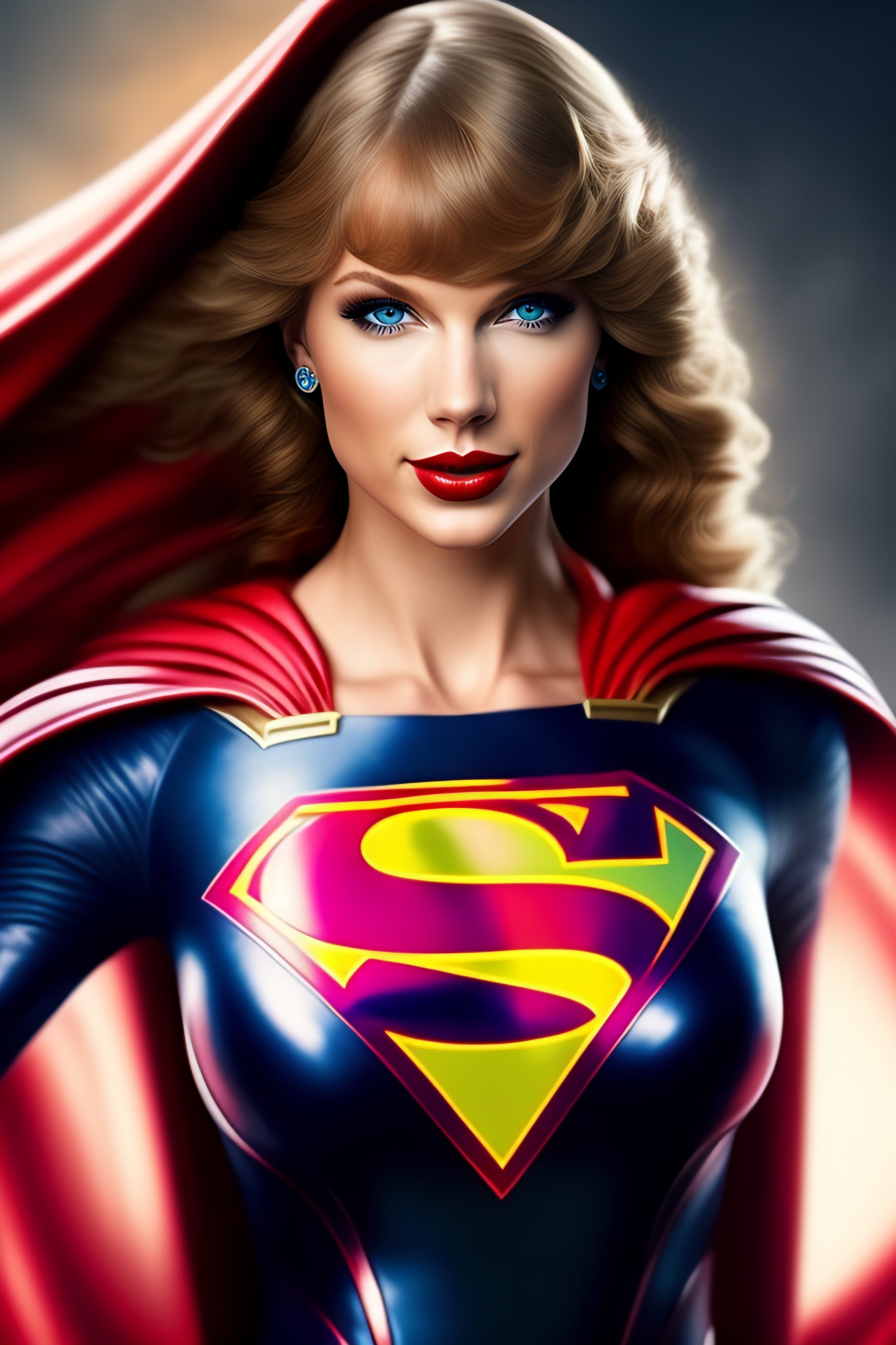 Lexica - Taylor Swift as Supergirl