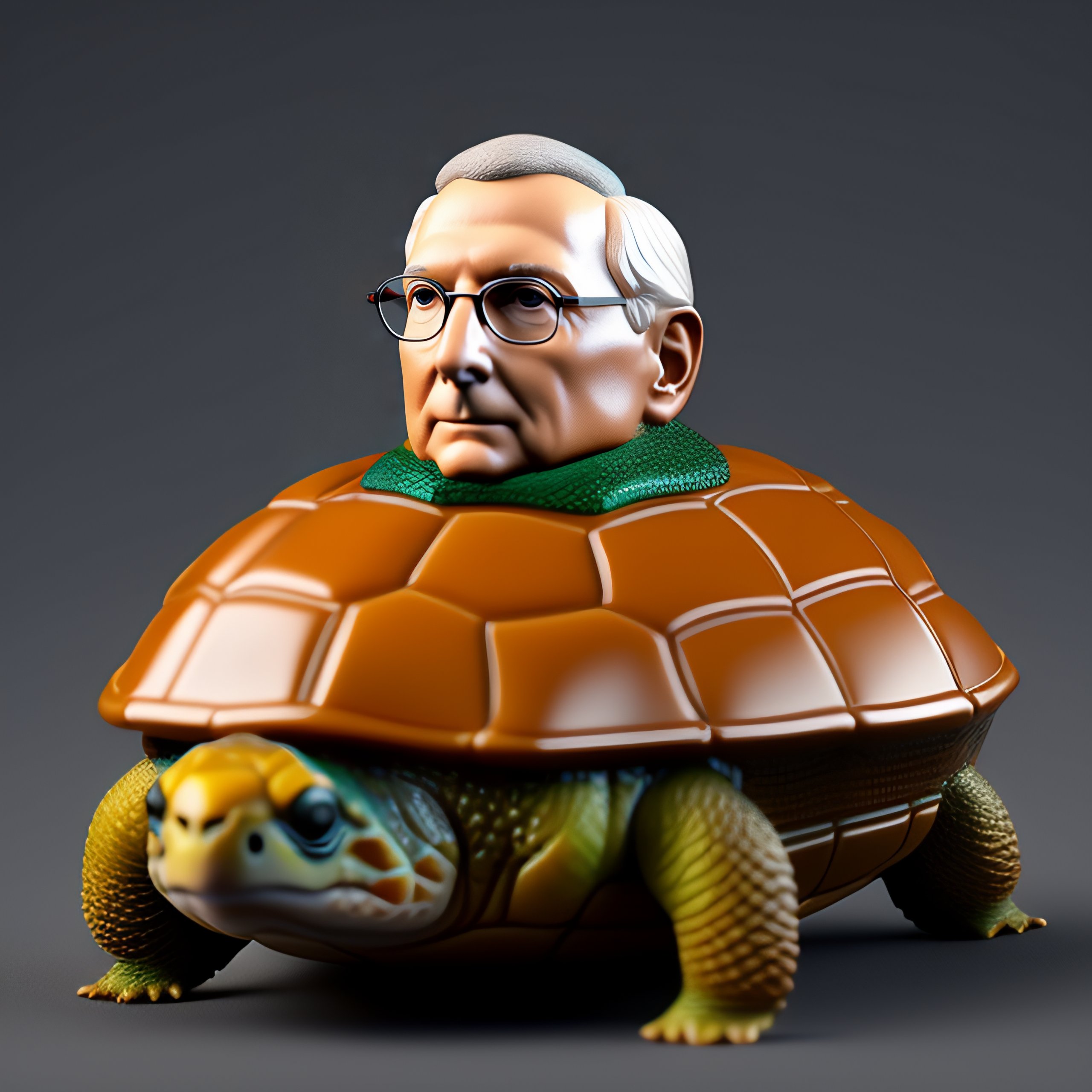 Lexica - Mitch McConnell's head and neck popping out of a turtle shell ...