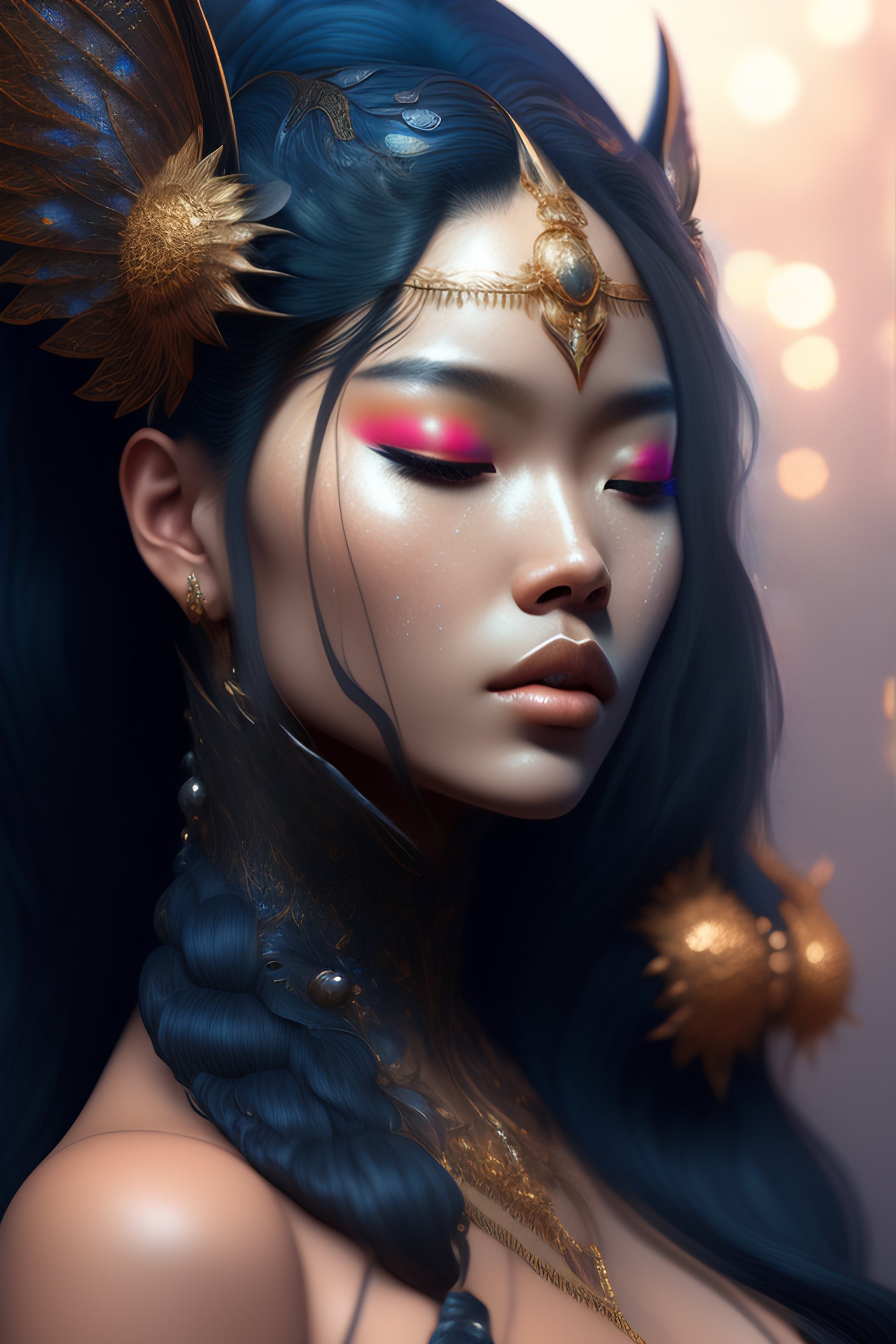 Lexica - Hyperrealistic splatterpunk photography of a highly detailed ...