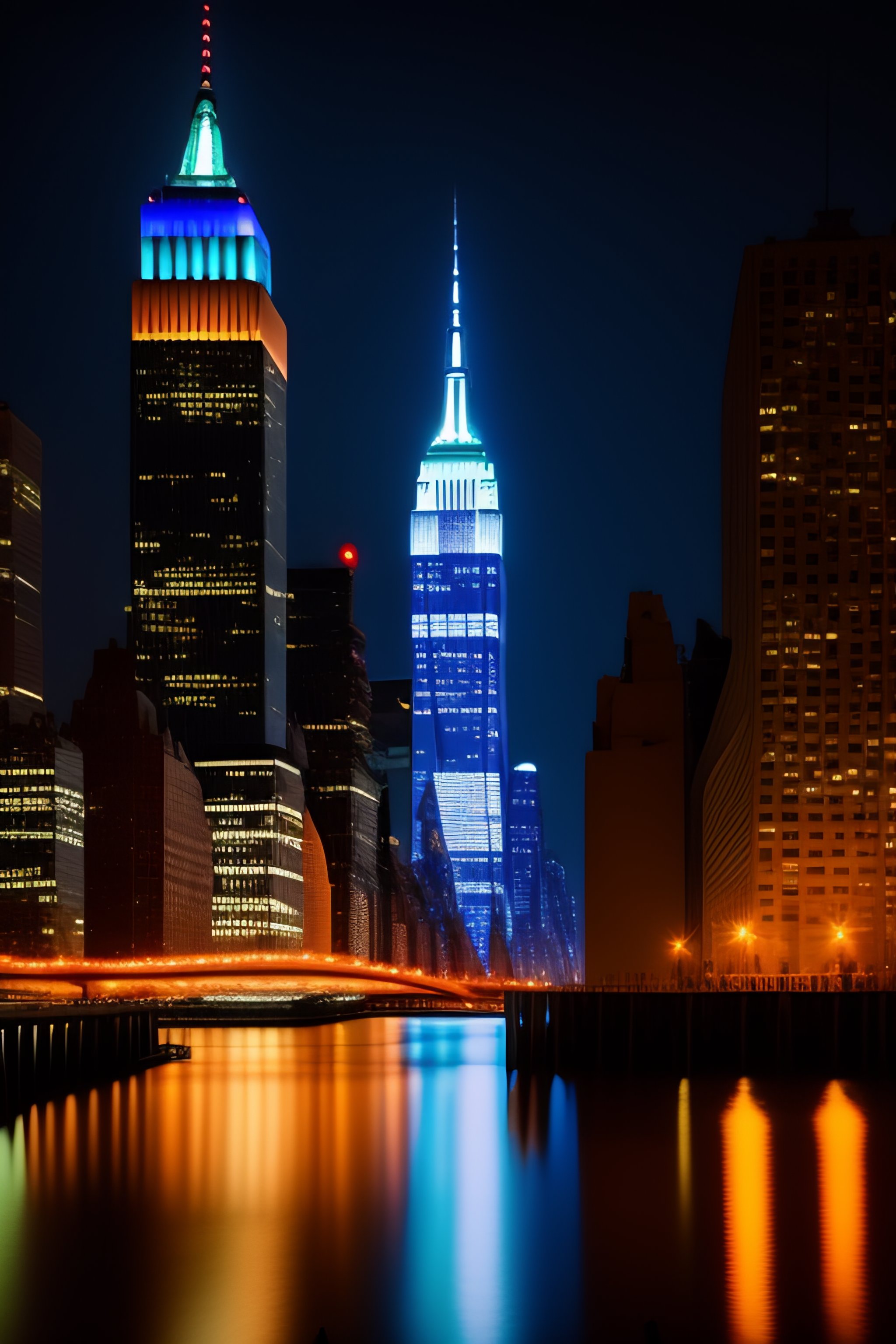 Lexica - New York City at night