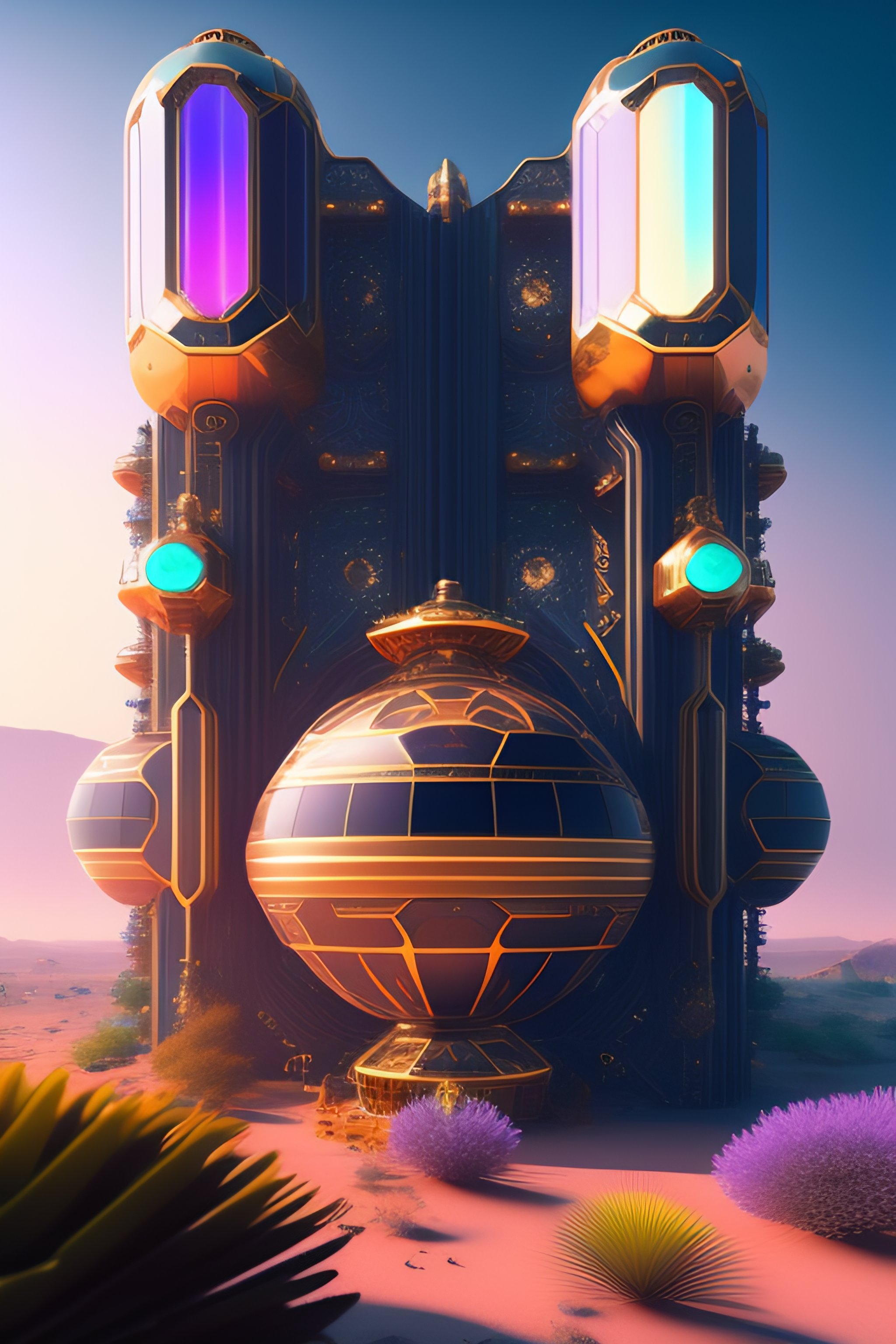 Lexica - Hyperrealistic solarpunk aesthetic IA in tecnology motherboard ...