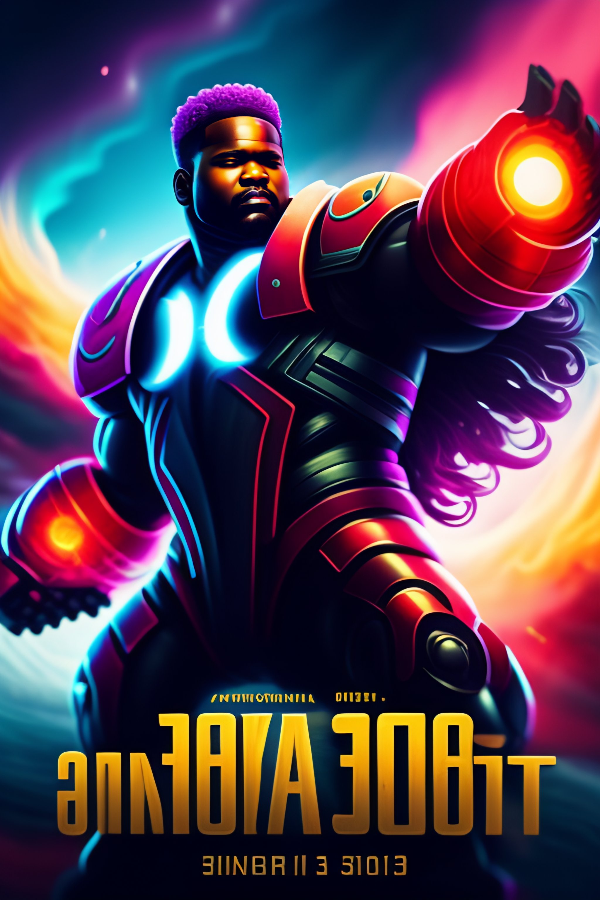 Lexica - Epic super hero pose