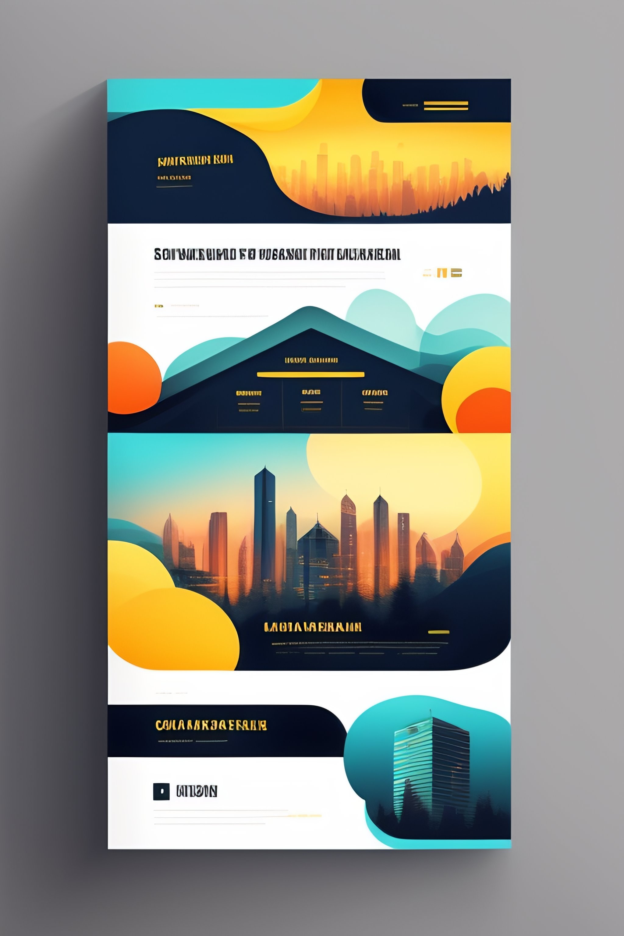 Lexica - Webpage background hero image for real estate company modern ...