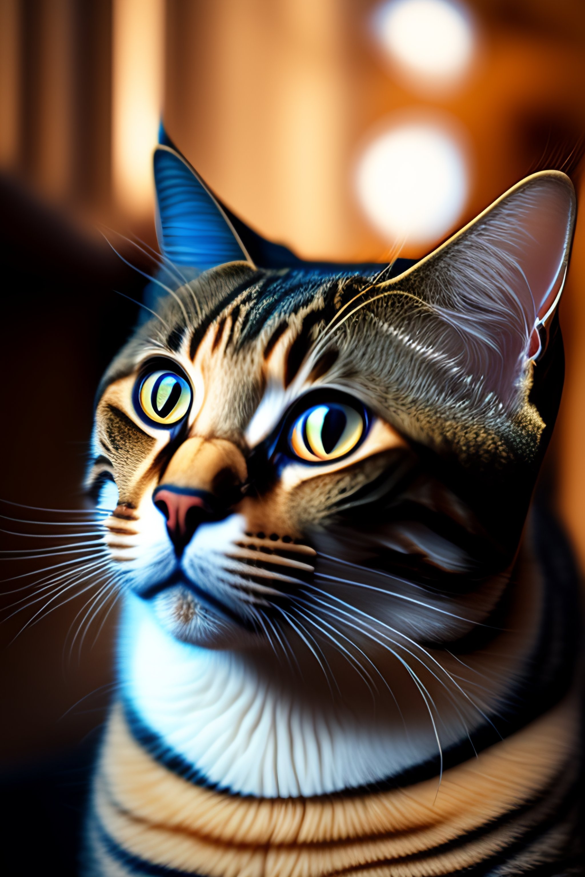 Cat Heads On Human Bodies