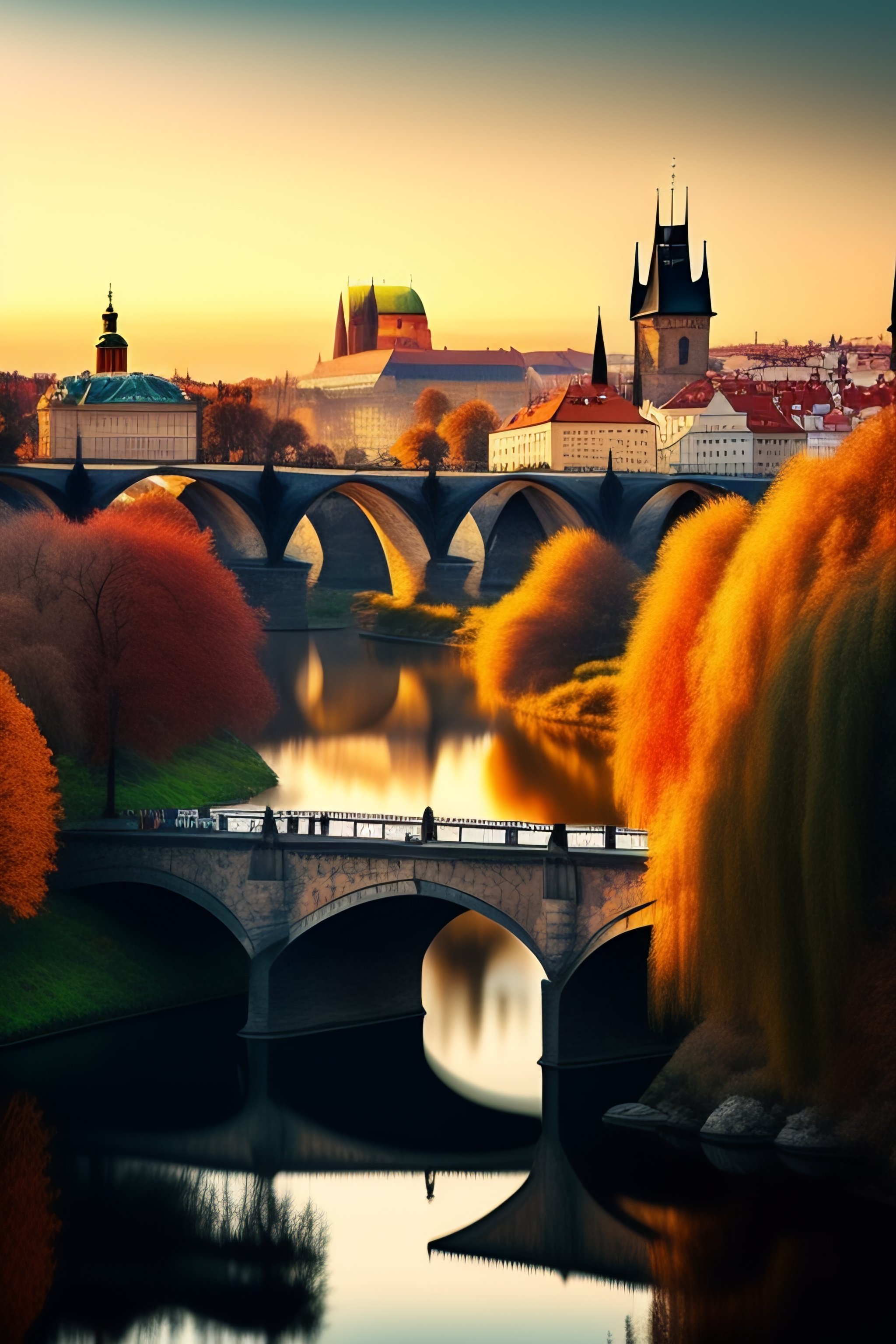 Lexica - Landscape of prague