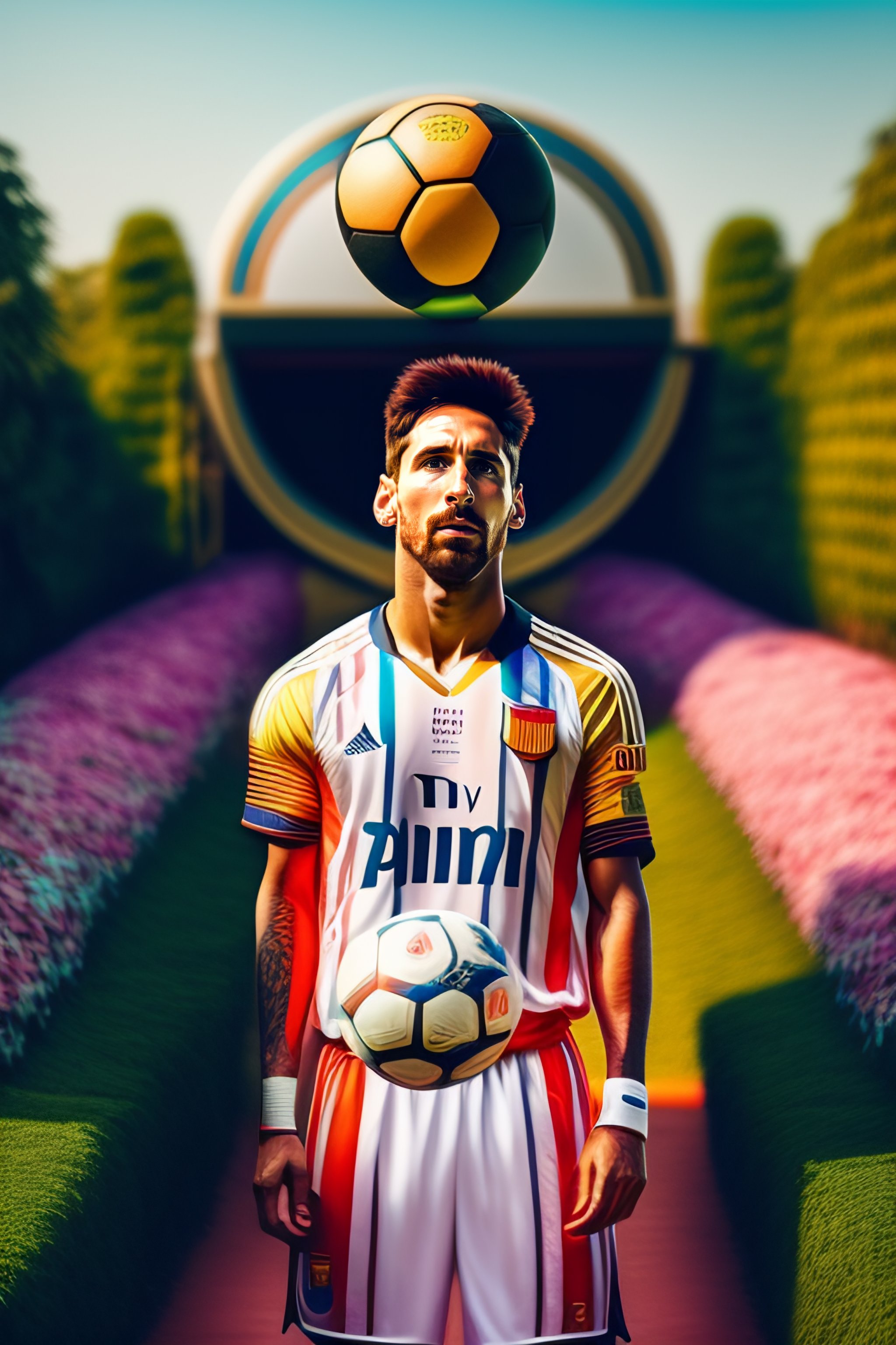 Lexica - Messi playing basketball, kerala,india,retro,8k