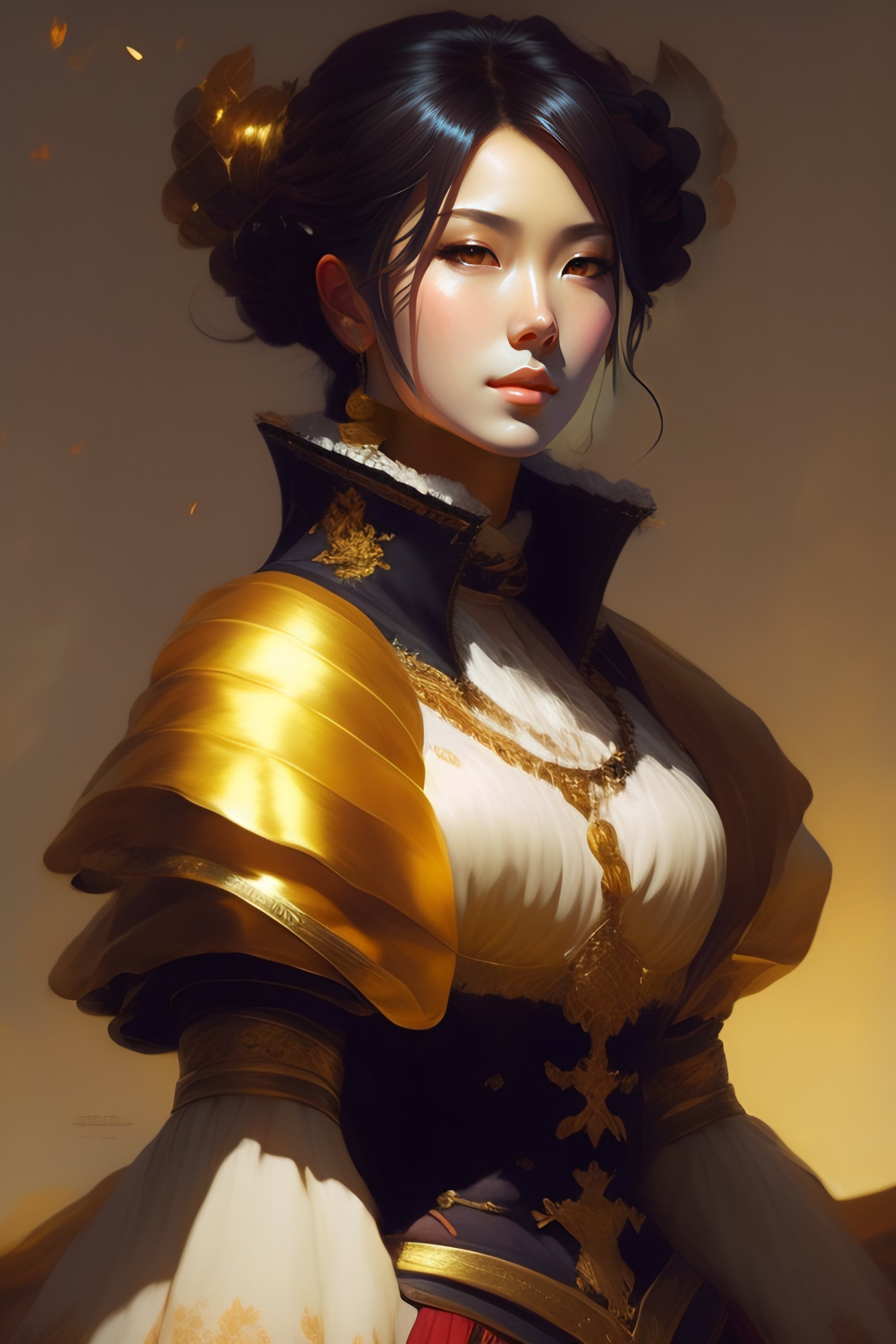 Lexica - Baroque oil painting anime key visual full body portrait ...