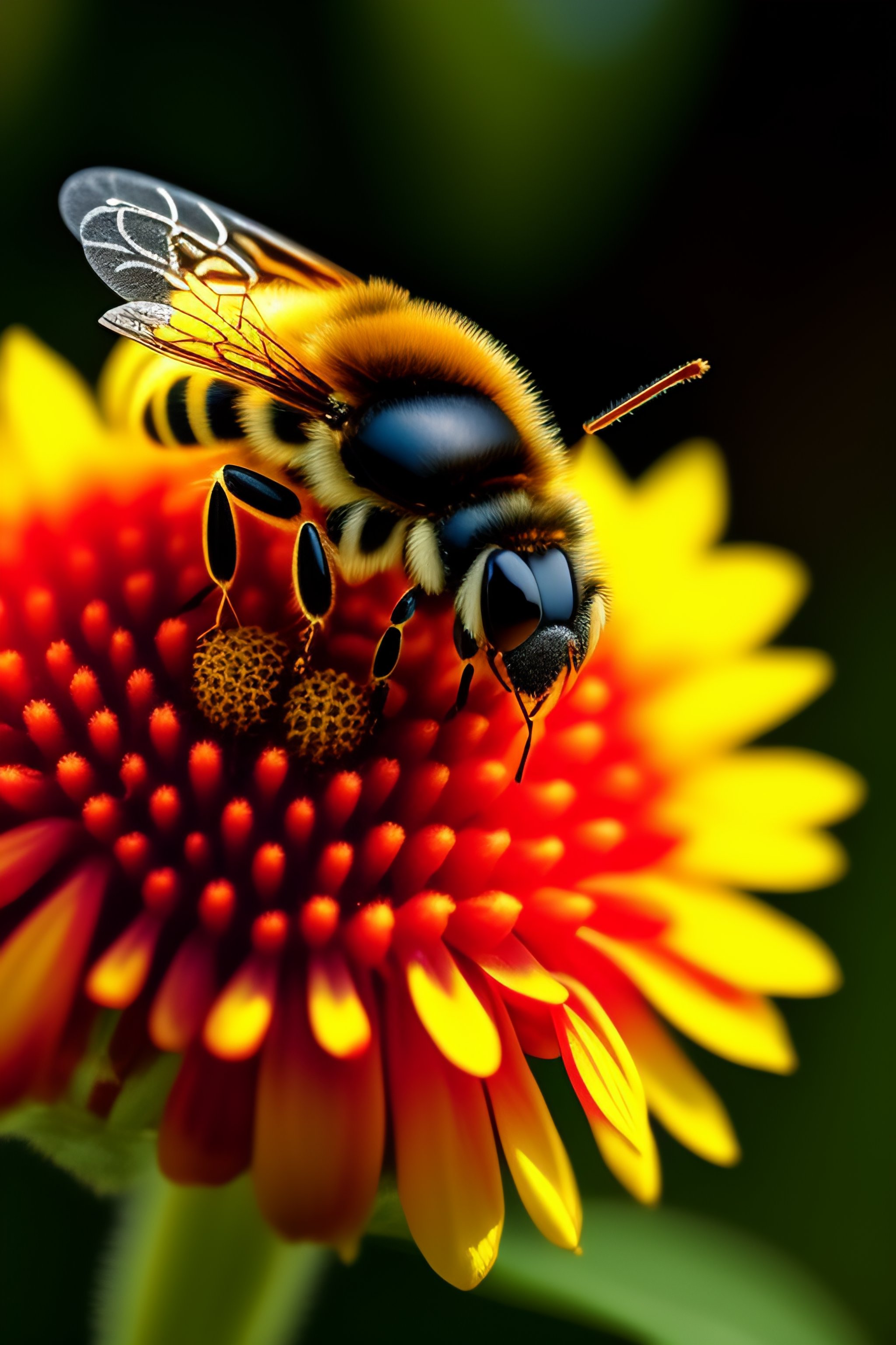 Lexica - Buzzy bee chases wasps out the meadow